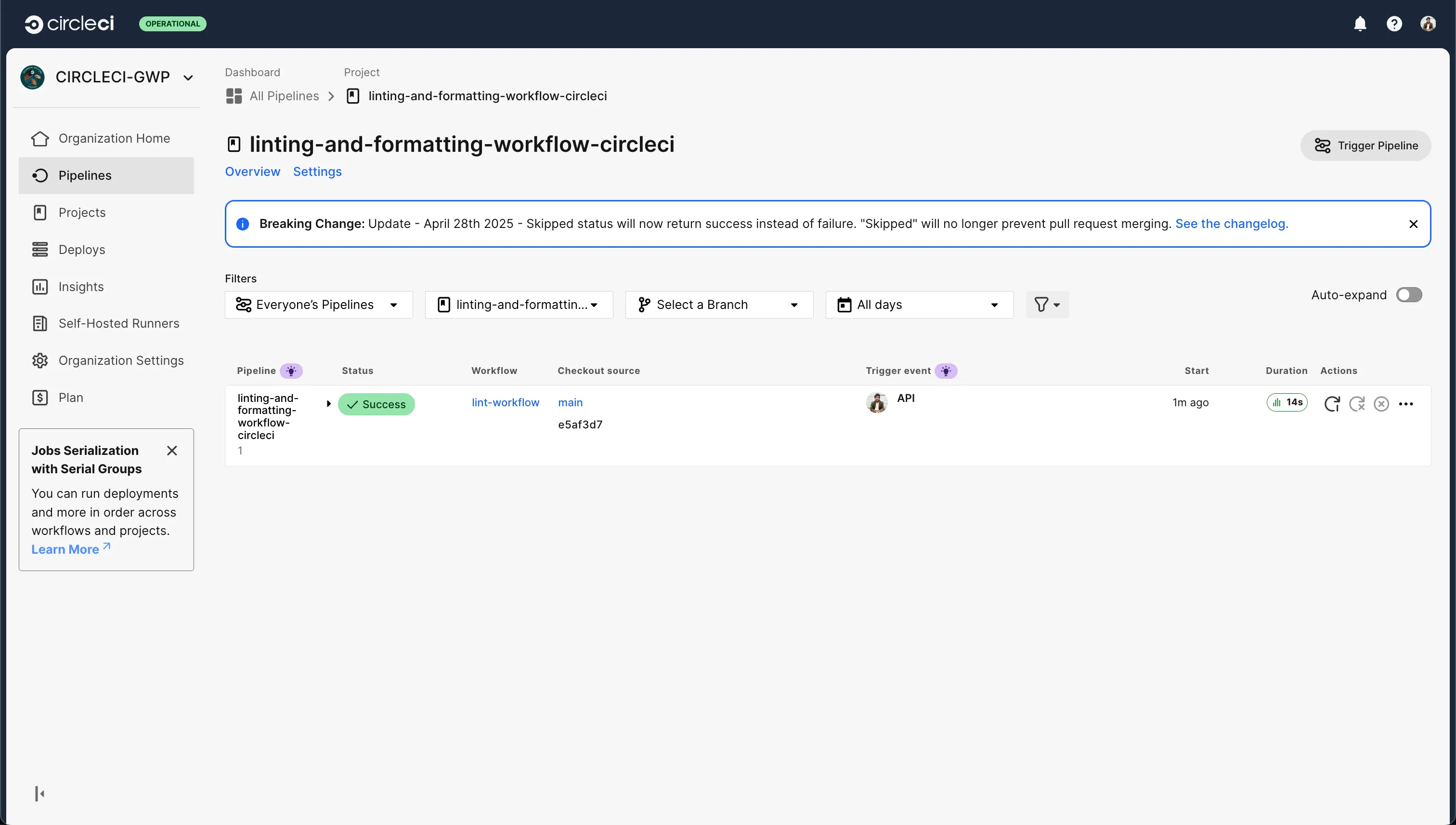Add a linting and formatting workflow to your CI/CD pipeline using ...
