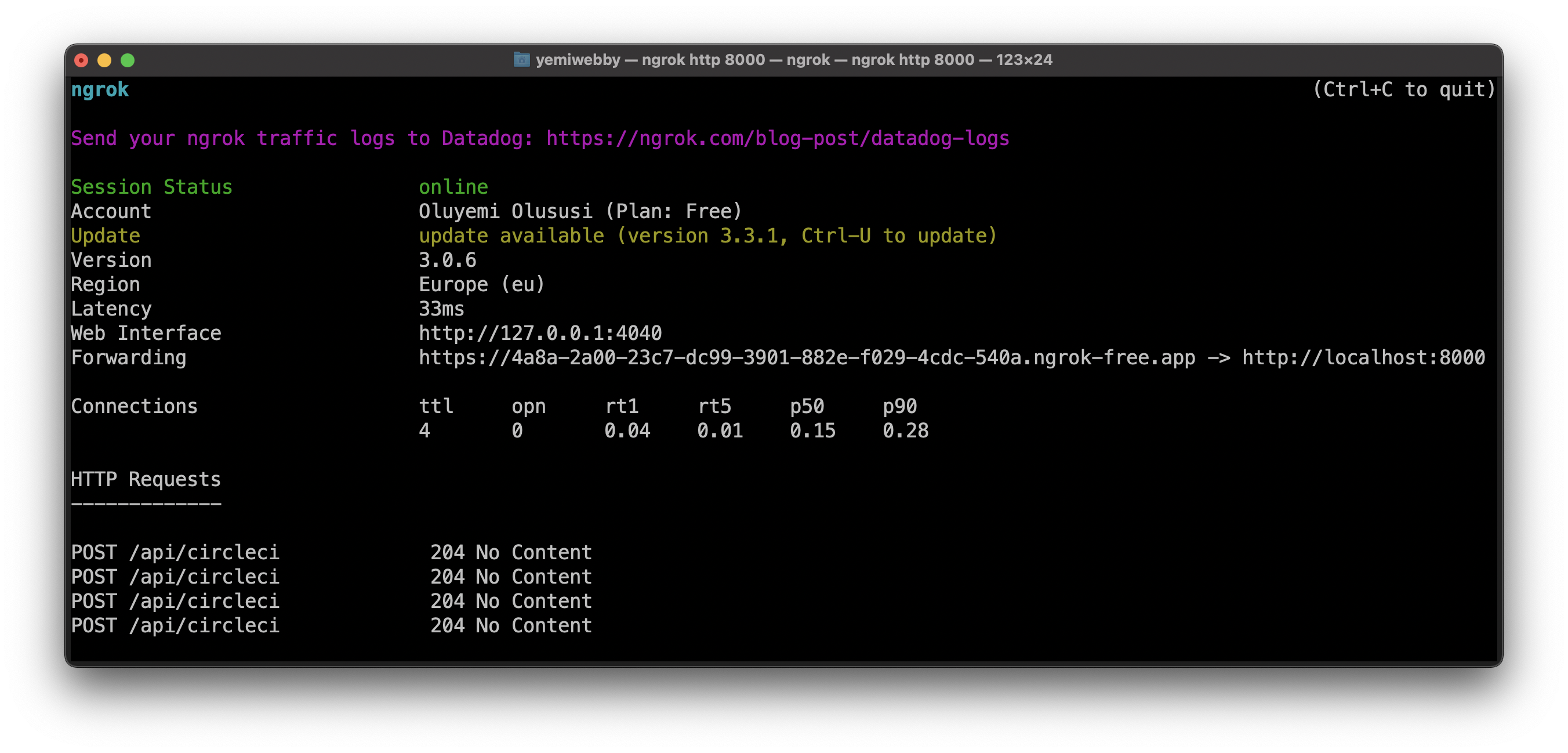 Building a Laravel API for CircleCI webhooks | CircleCI