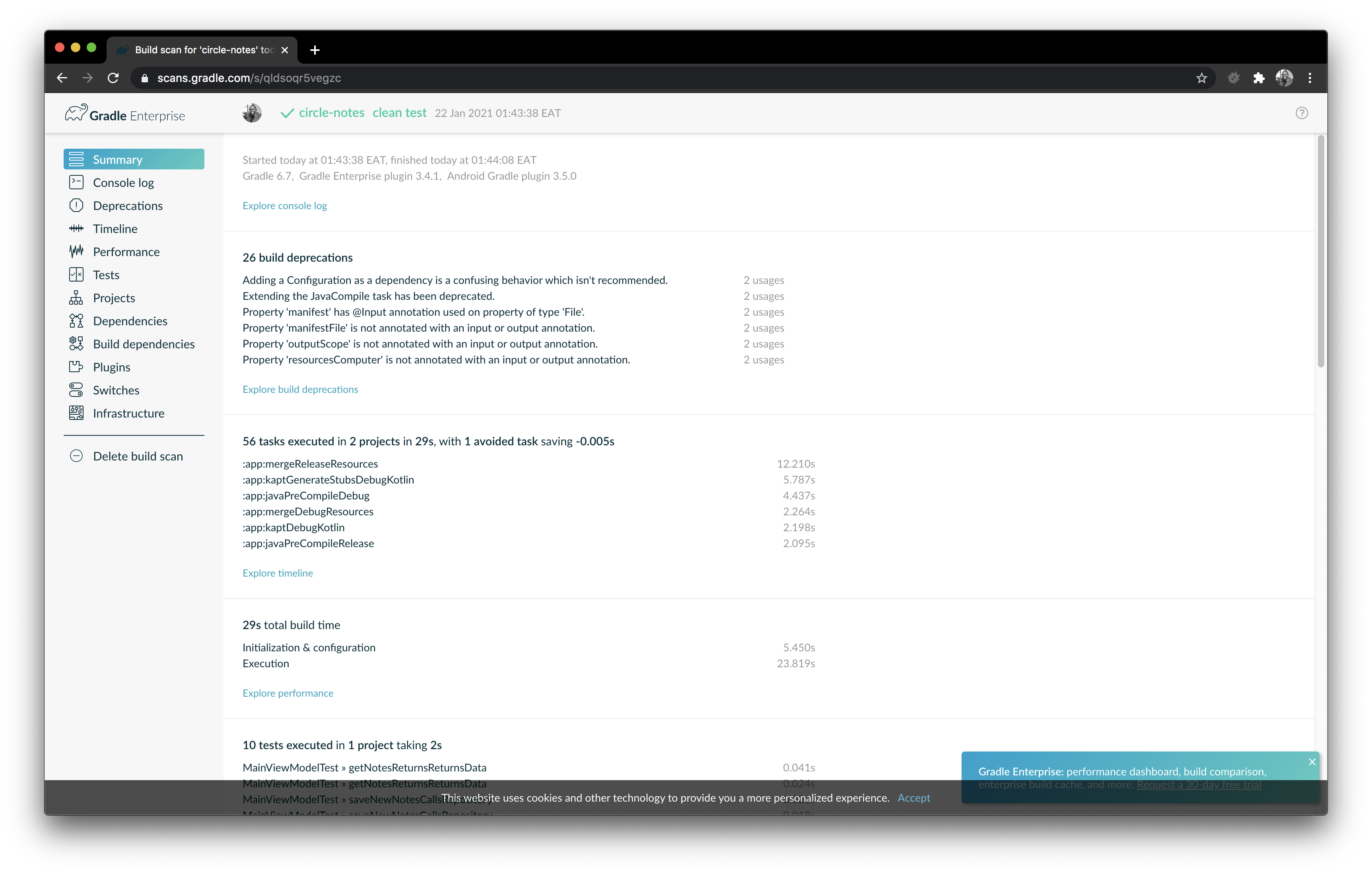 Turbocharging your Android Gradle builds using the build cache | CircleCI