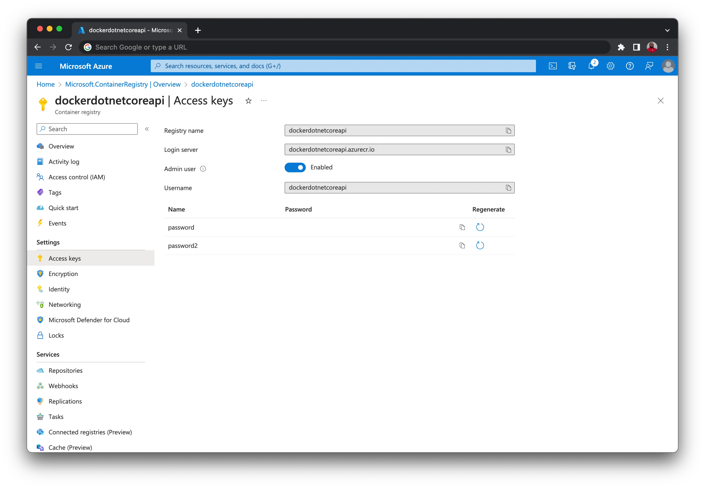 Deploy a Dockerized .NET Core app to an Azure container instance | CircleCI