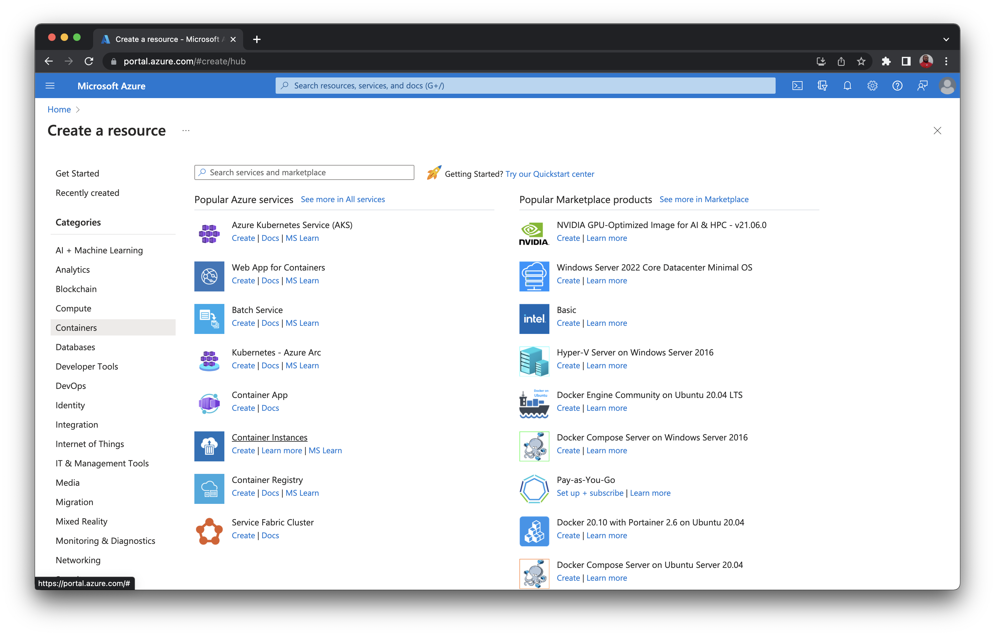Deploy a Dockerized .NET Core app to an Azure container instance | CircleCI