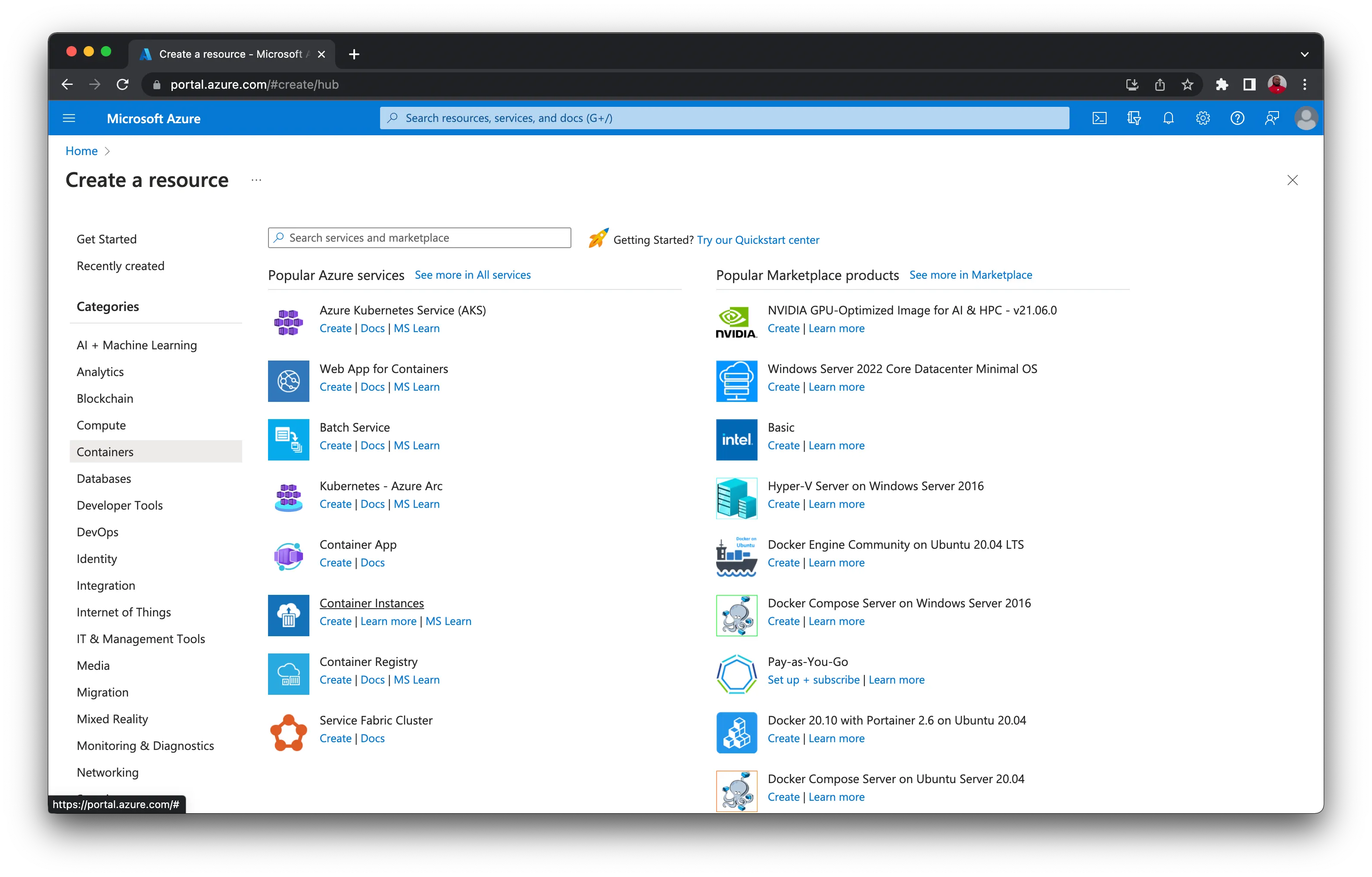 Deploy a Dockerized .NET Core app to an Azure container instance - CircleCI