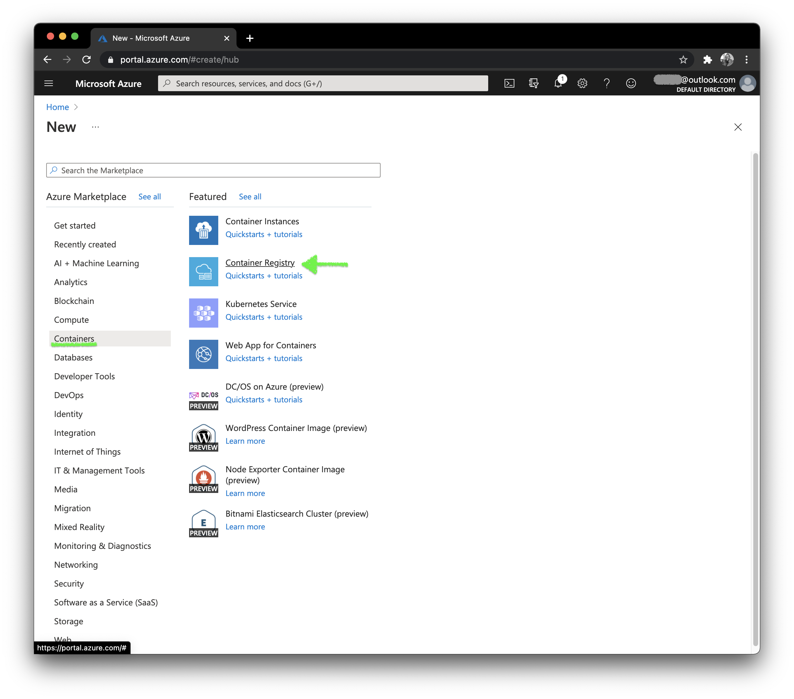 Continuously deploy custom images to an Azure container registry | CircleCI