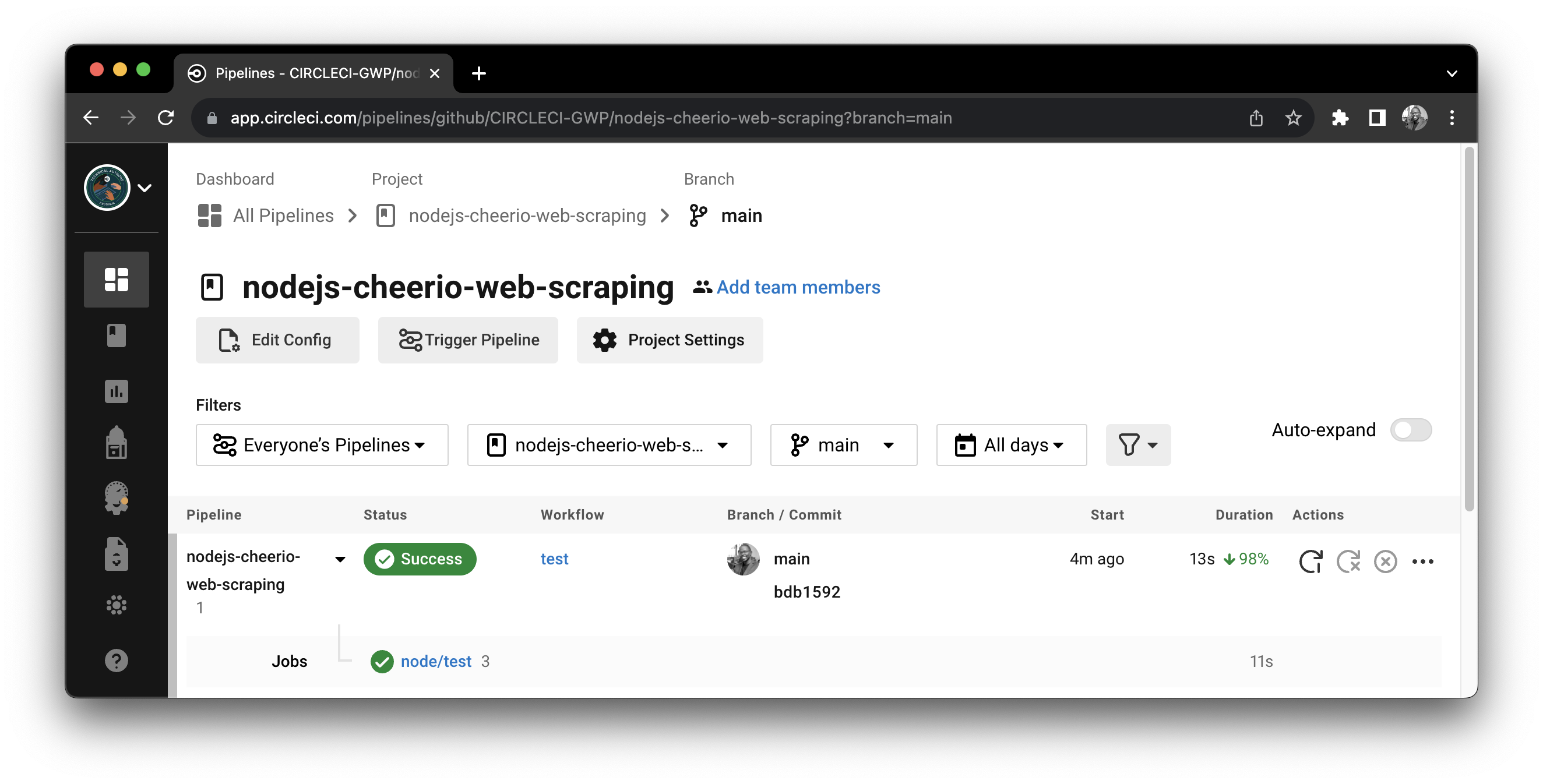 Web scraping with Cheerio and Node.js | CircleCI