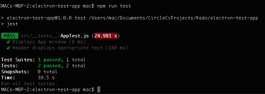 Automated testing with continuous integration for Electron applications ...