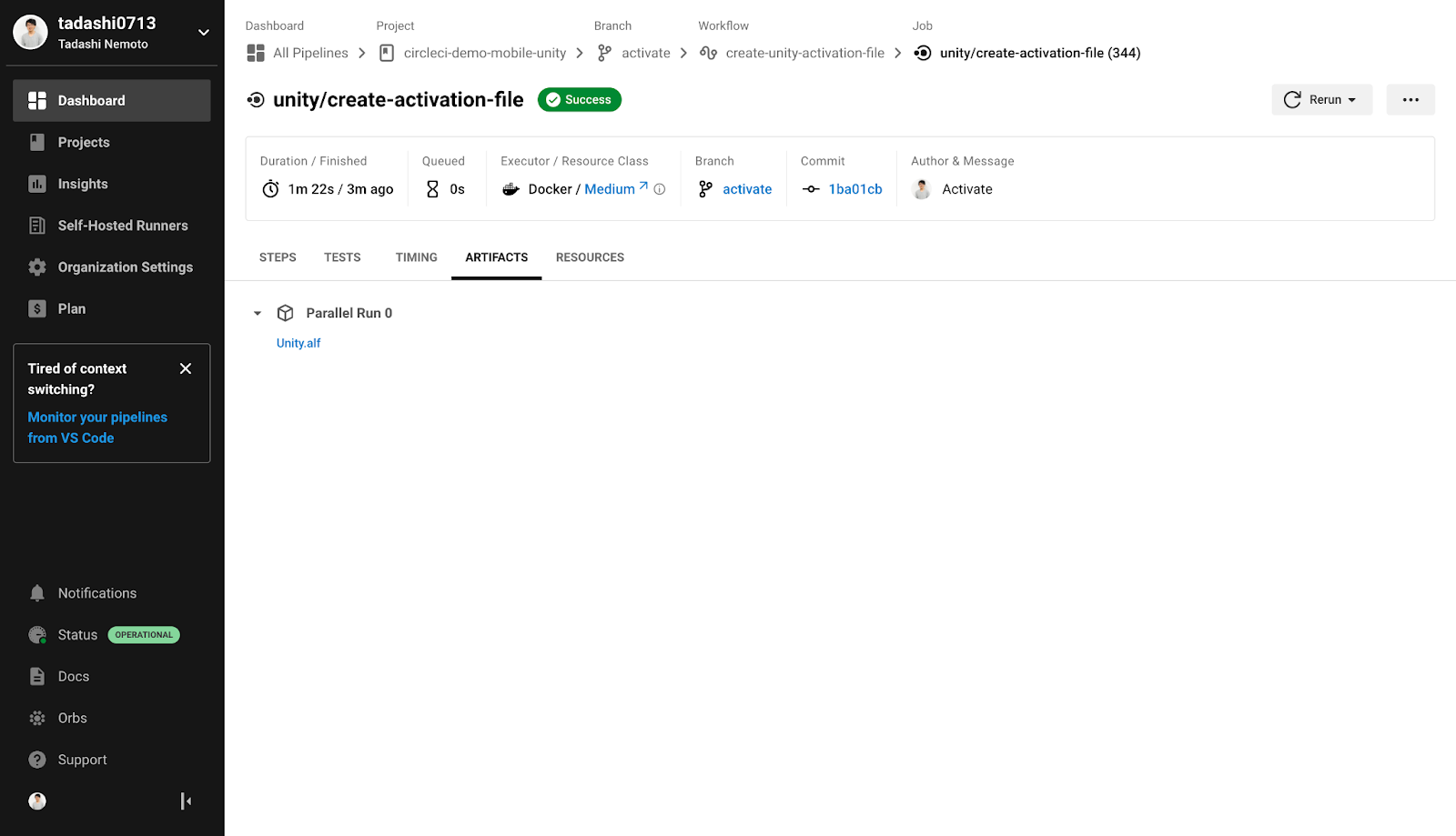Cloud native mobile game CI/CD with Unity and CircleCI