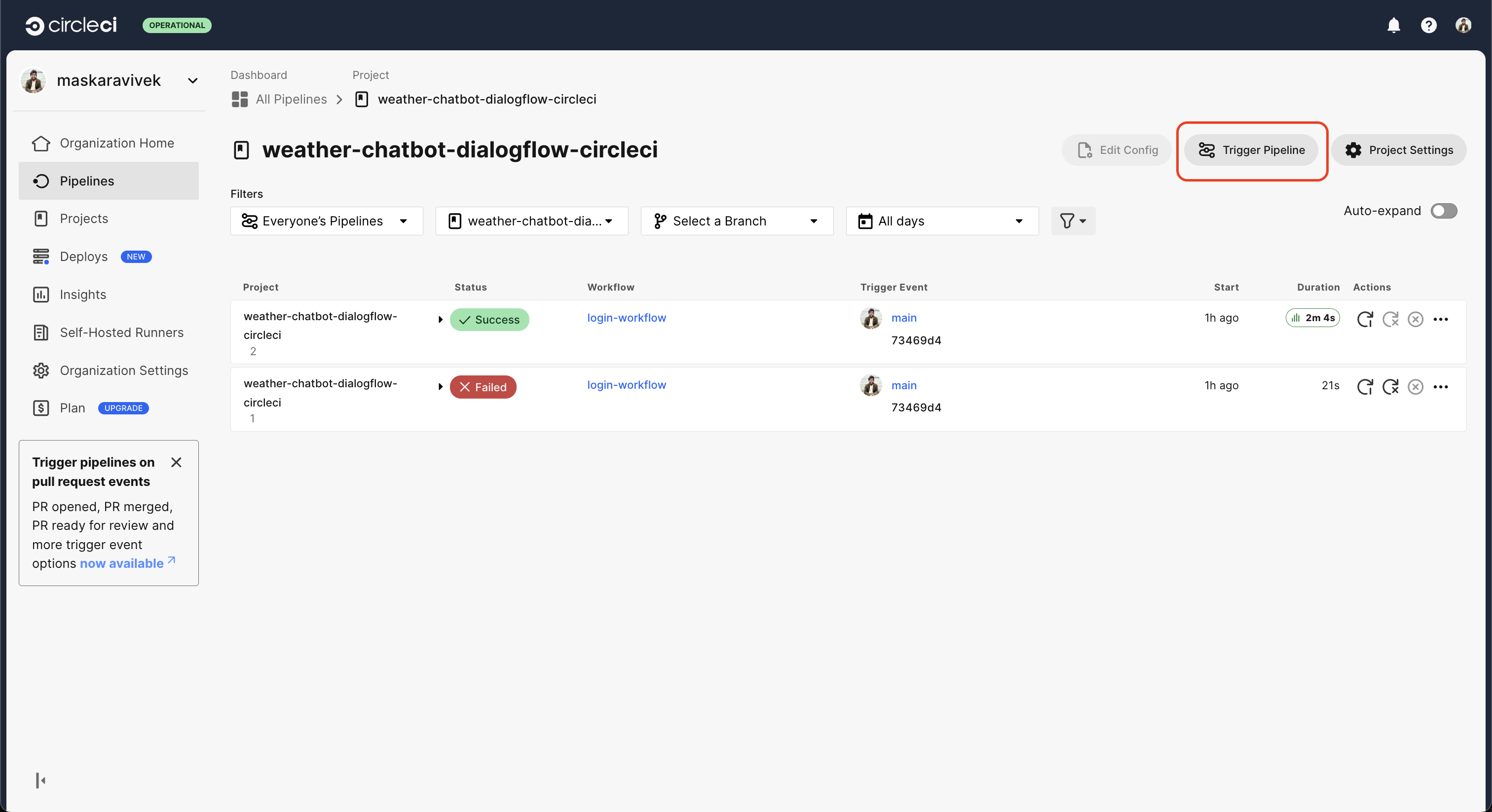 Building a chatbot with Dialogflow and CircleCI | CircleCI
