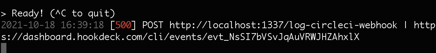 Troubleshooting CircleCI webhooks | CircleCI