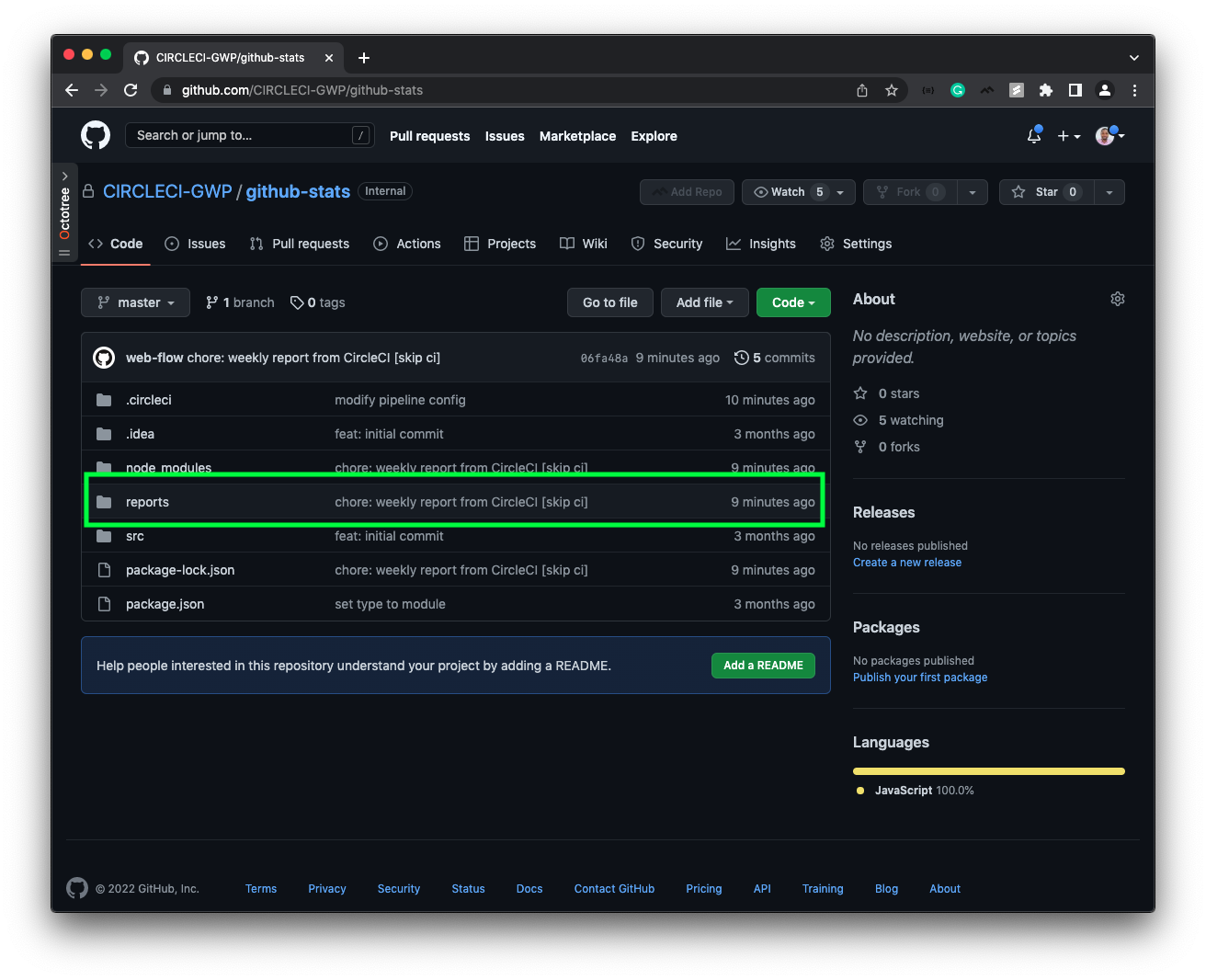 Automate GitHub stats reporting with scheduled pipelines | CircleCI