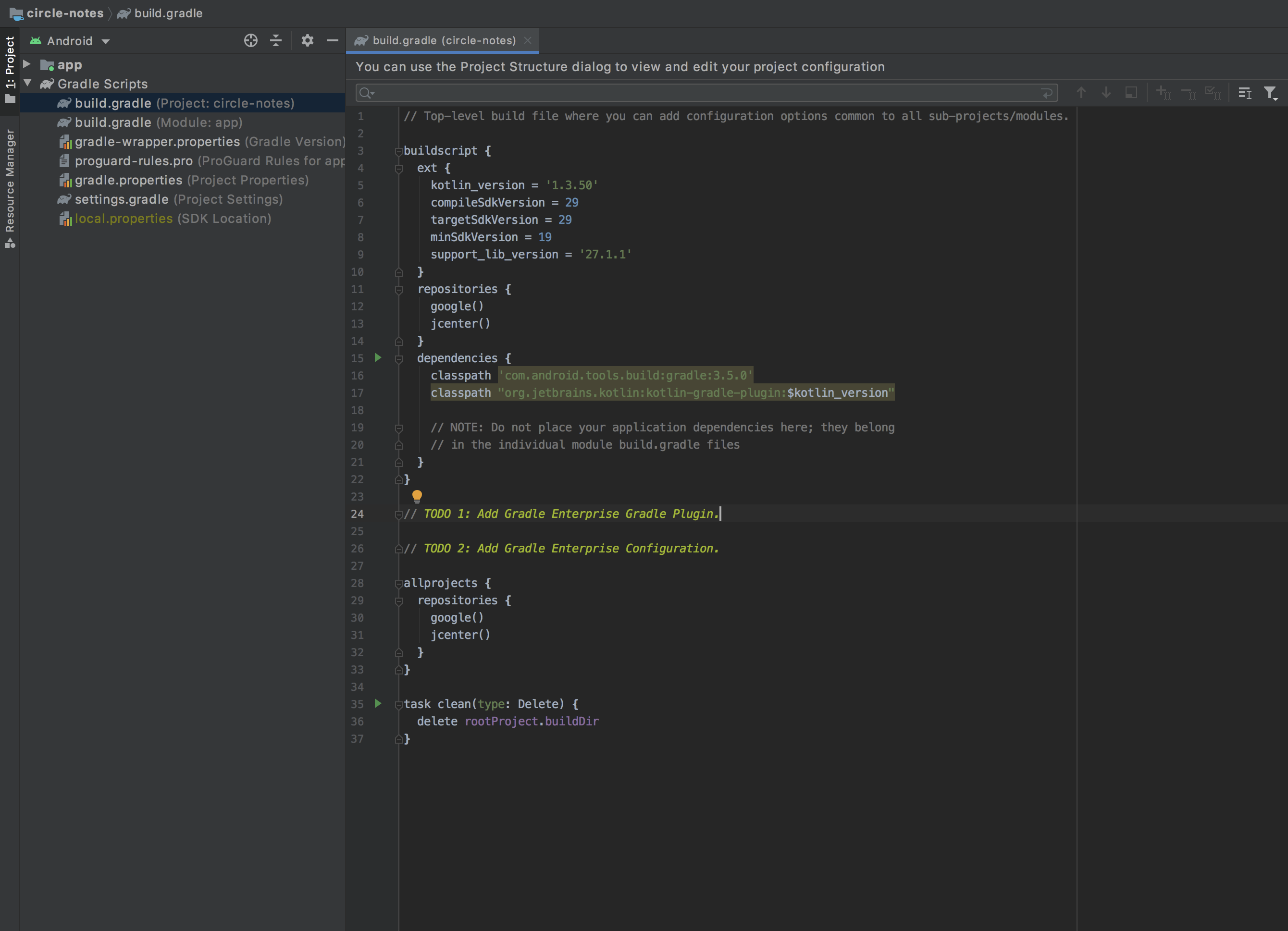 Using Gradle build scans in Android projects | CircleCI