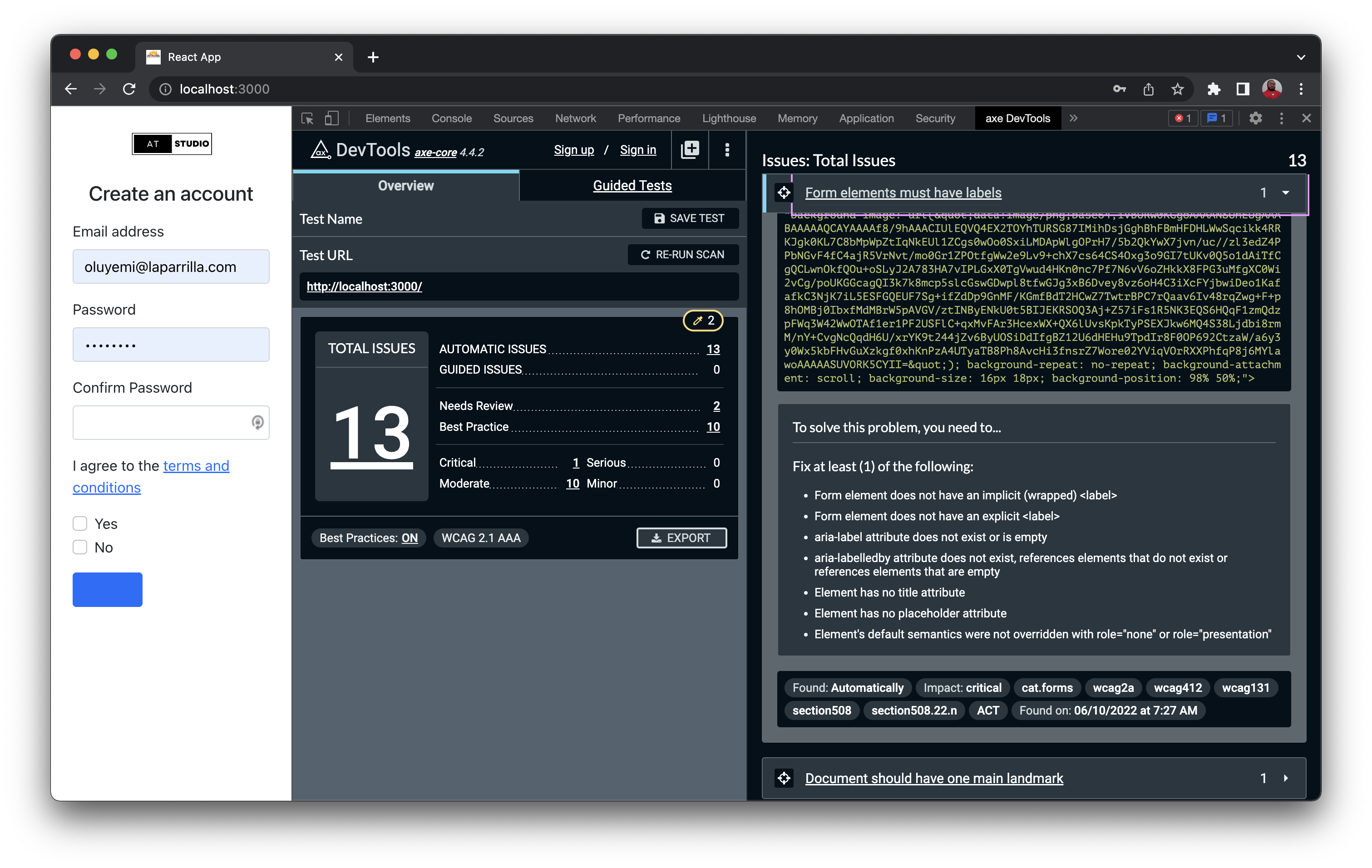 Accessibility testing with Cypress | CircleCI Accessibility testing with Cypress | CircleCI