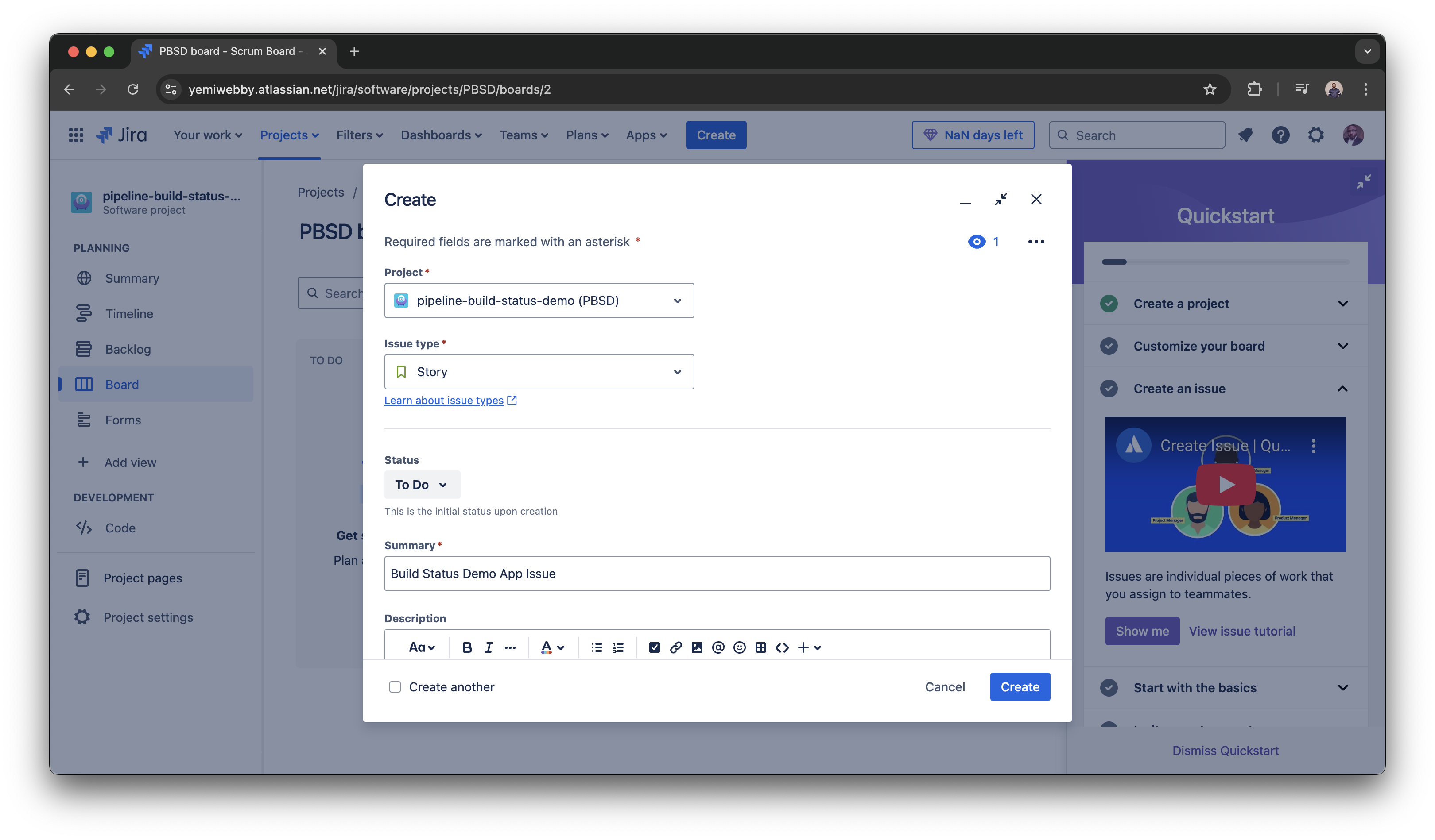 Display your CircleCI build status from on Jira | CircleCI