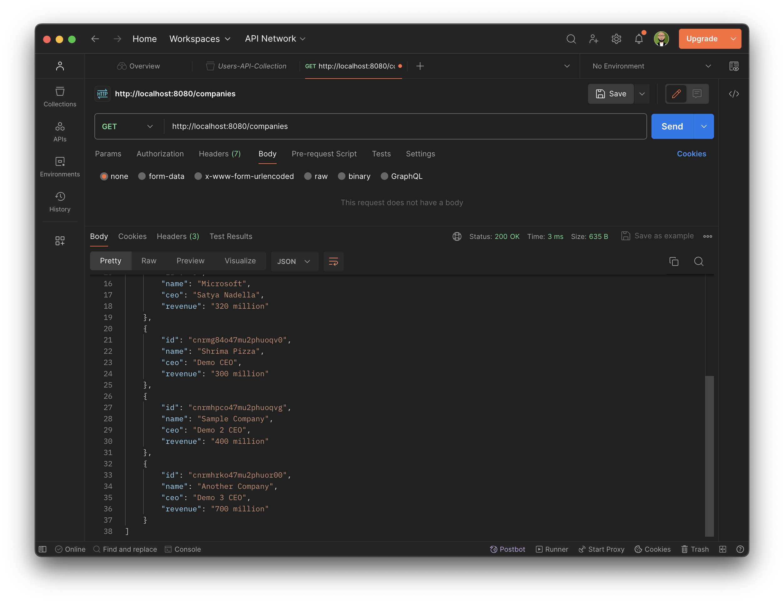 Automate testing for Golang Gin-gonic RESTful APIs | CircleCI