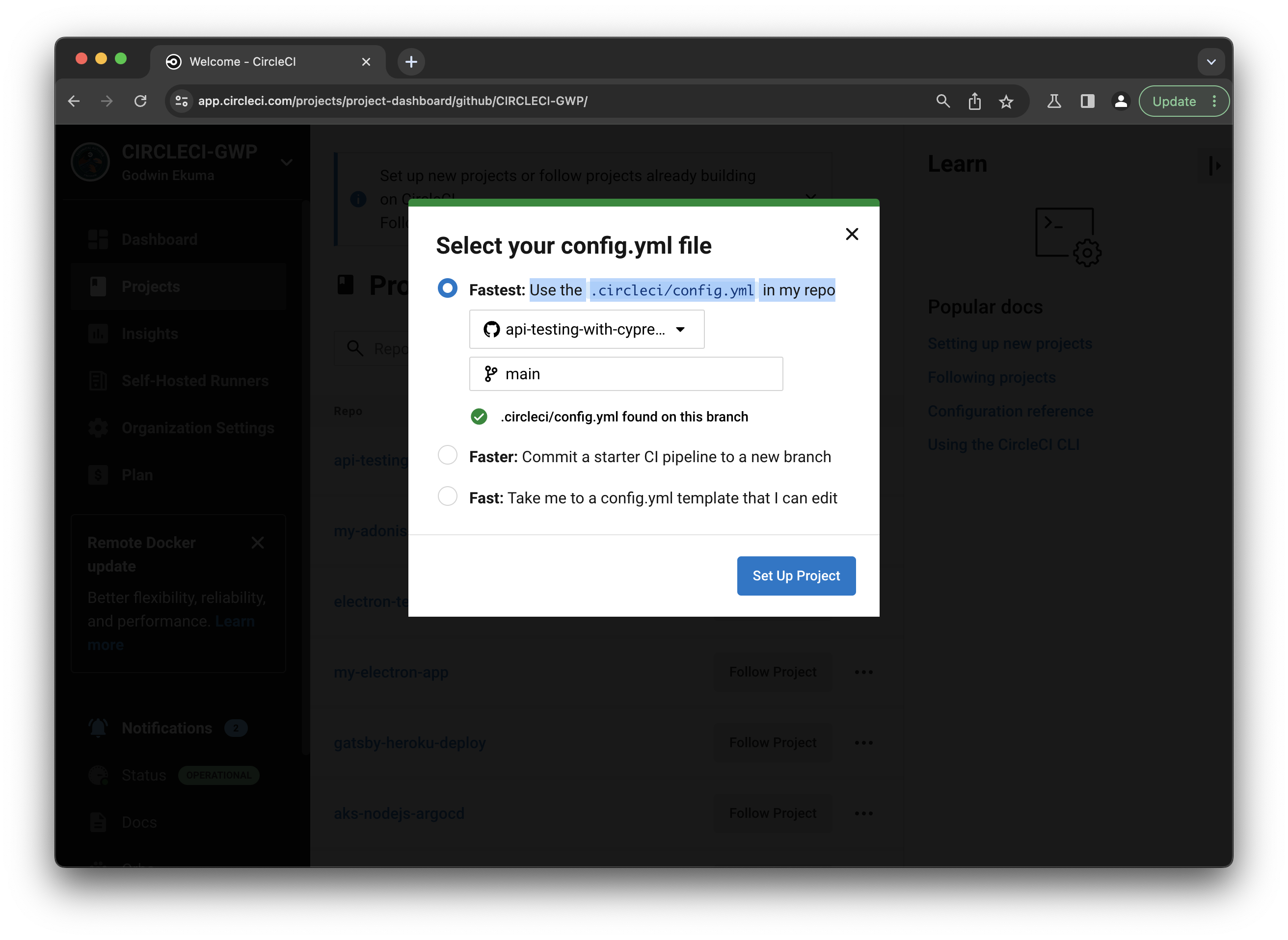Testing an API with Cypress | CircleCI