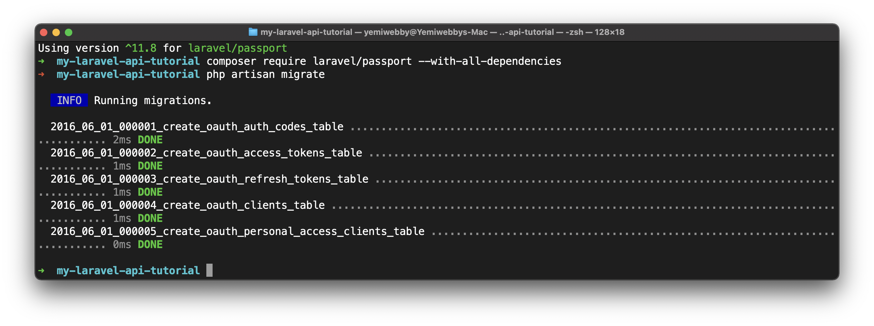 Build a CI powered RESTful API with Laravel | CircleCI