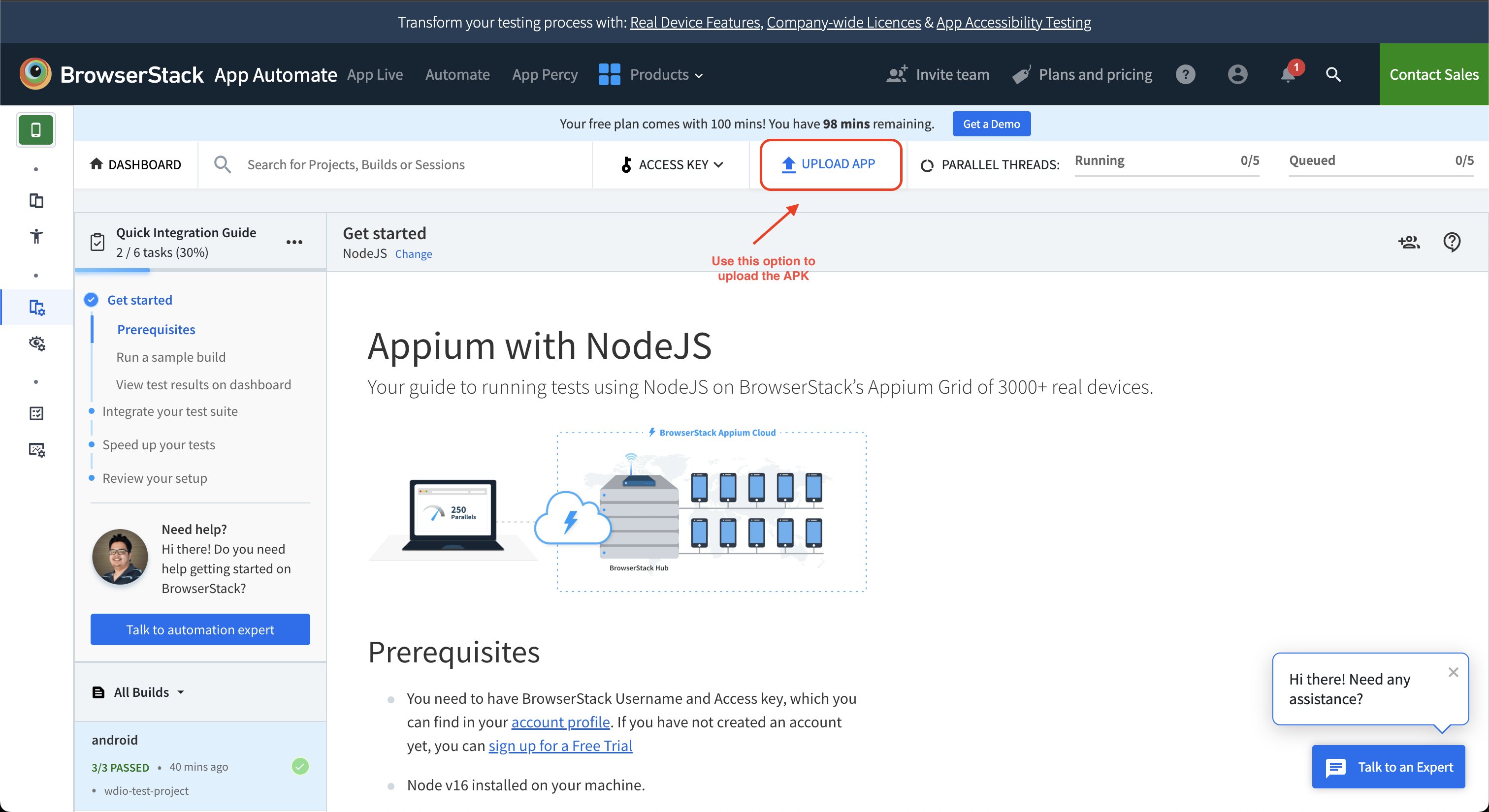 Getting started with Appium for mobile testing