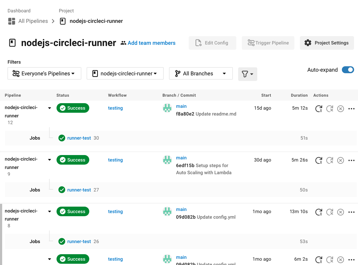 Automatically scale self-hosted runners in AWS to meet demand | CircleCI