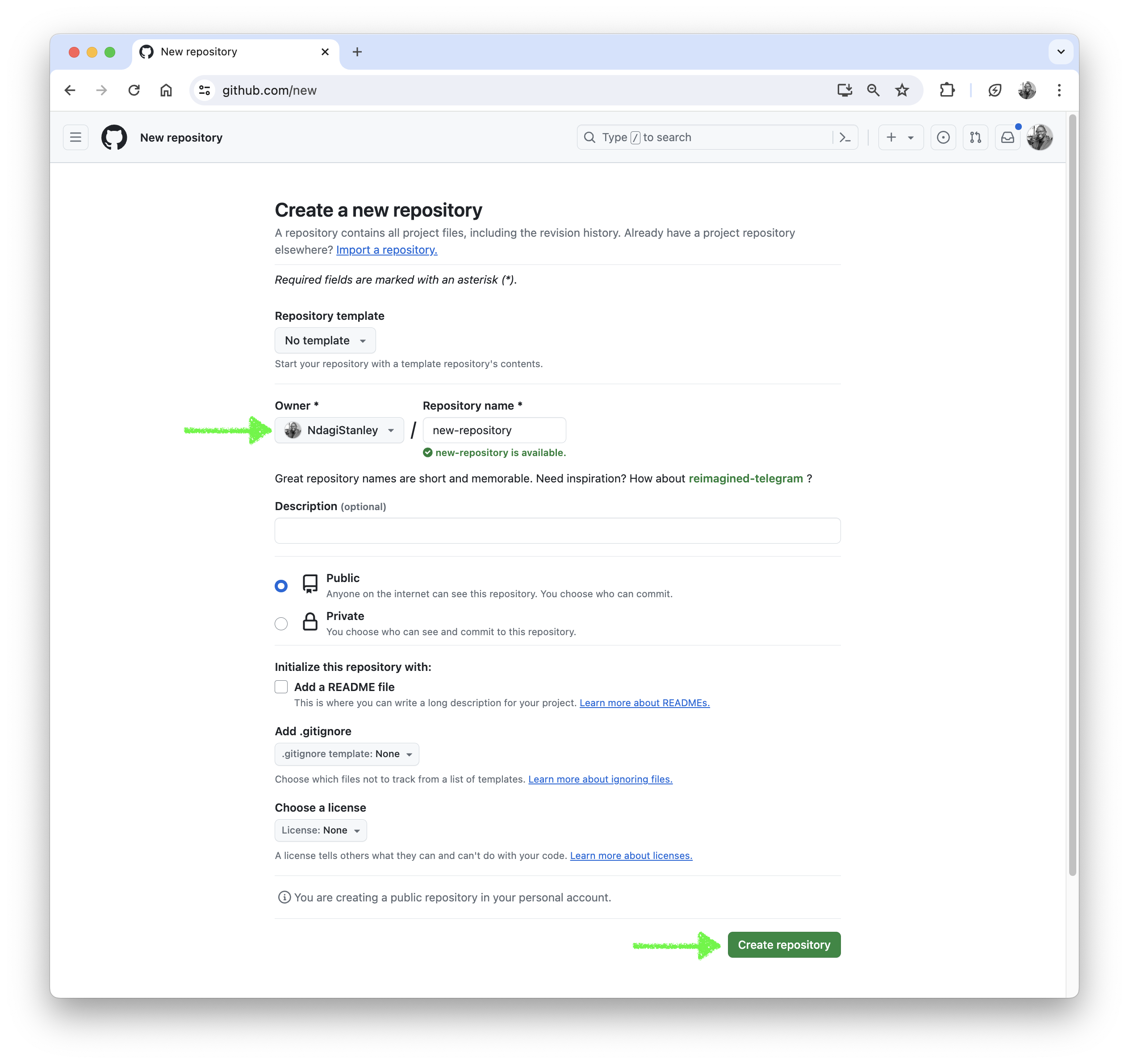 Pushing a project to GitHub | CircleCI