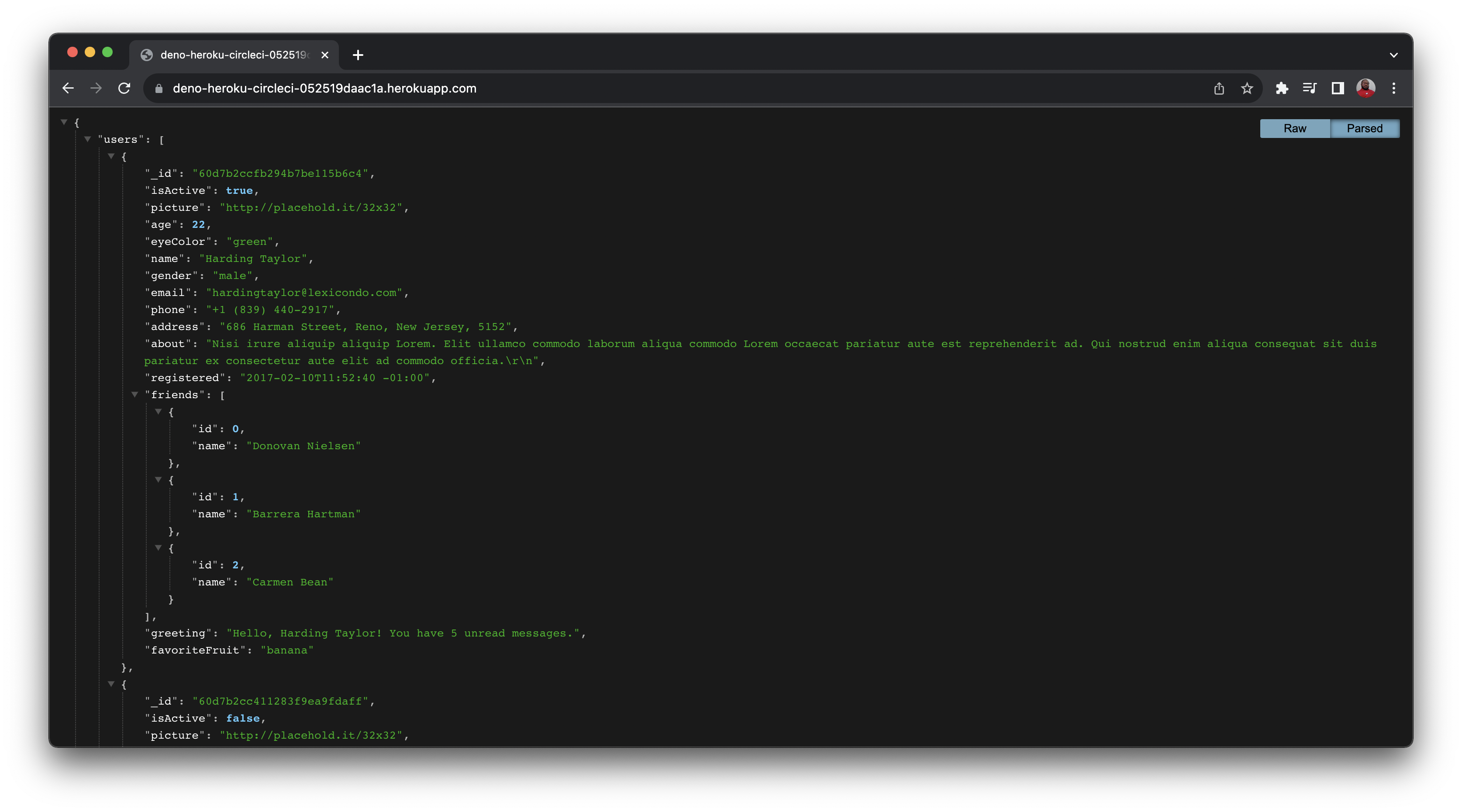 Continuous deployment of Deno APIs to Heroku | CircleCI