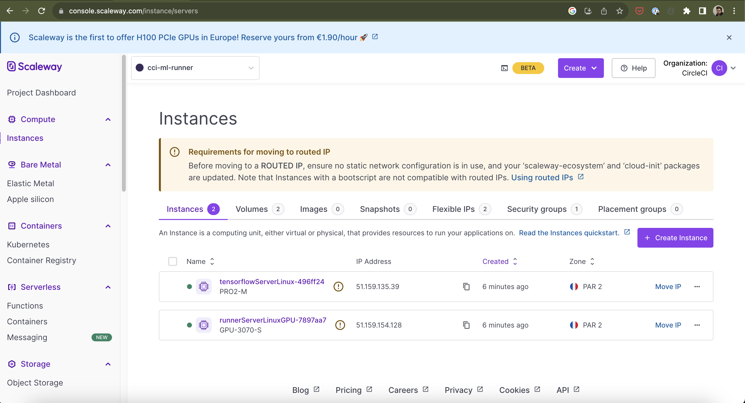 Deploy and manage AI workloads on Scaleway infrastructure with CircleCI ... Deploy and manage AI workloads on Scaleway infrastructure with CircleCI ...
