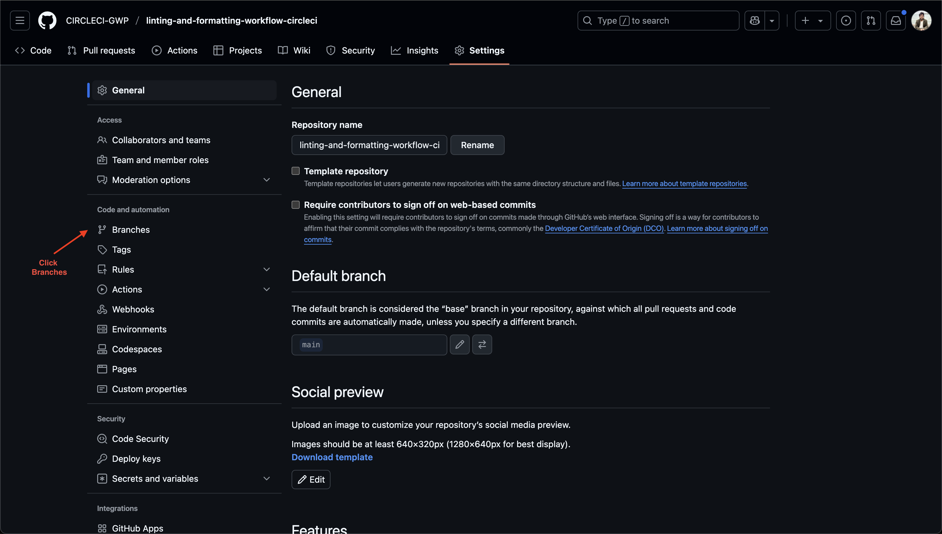 Add a linting and formatting workflow to your CI/CD pipeline using Eslint and Prettier | CircleCI
