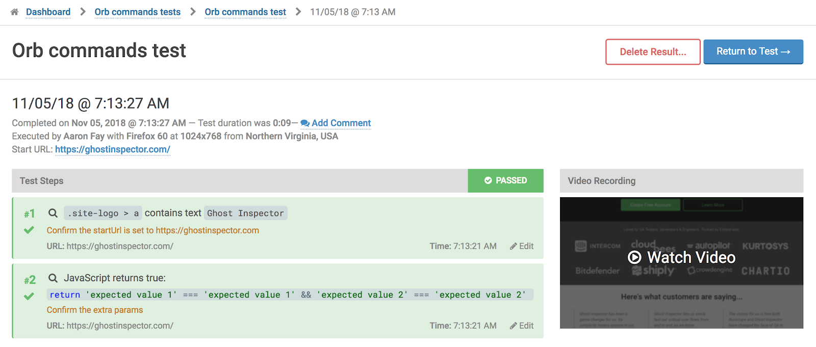 End­-to-­end browser testing with the Ghost Inspector CircleCI orb ...