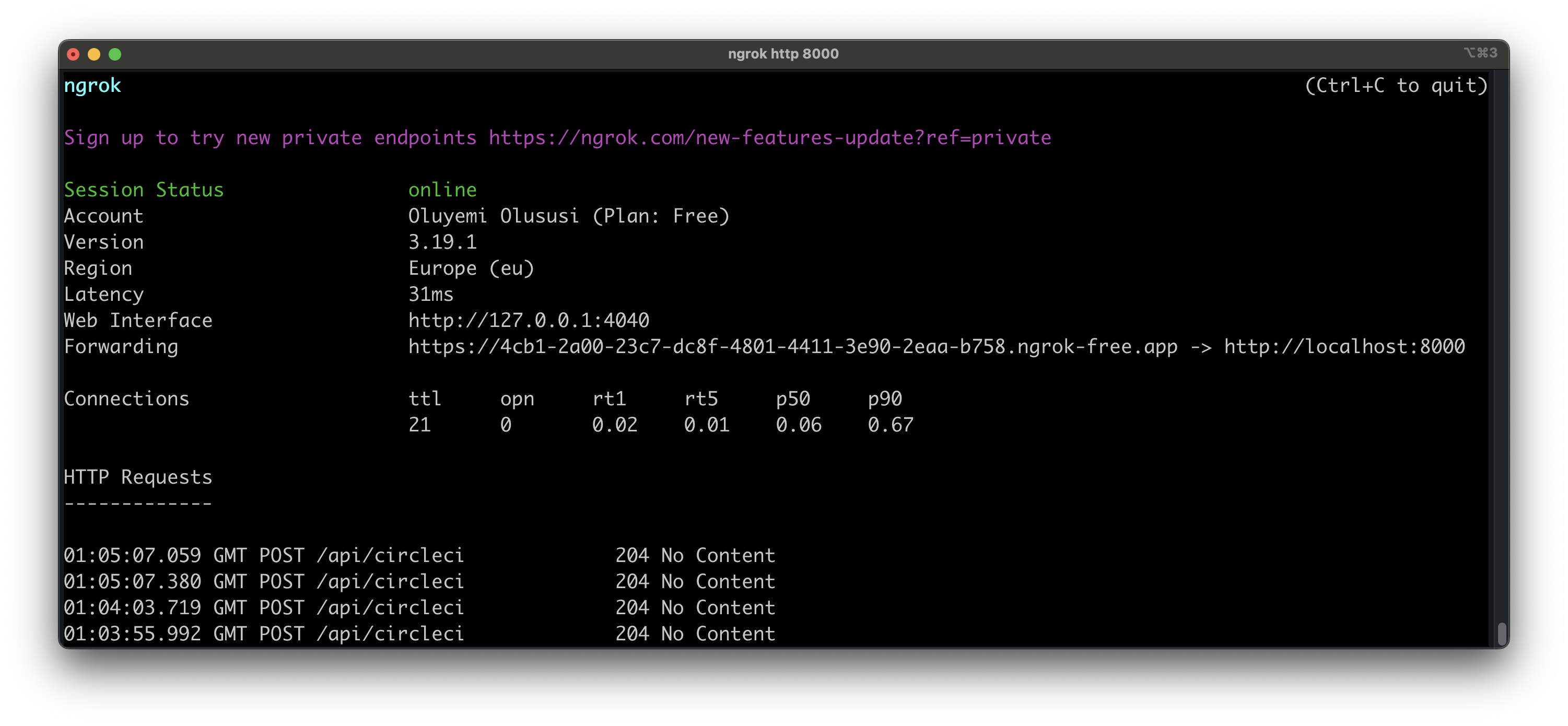 Building a Laravel API for CircleCI webhooks | CircleCI