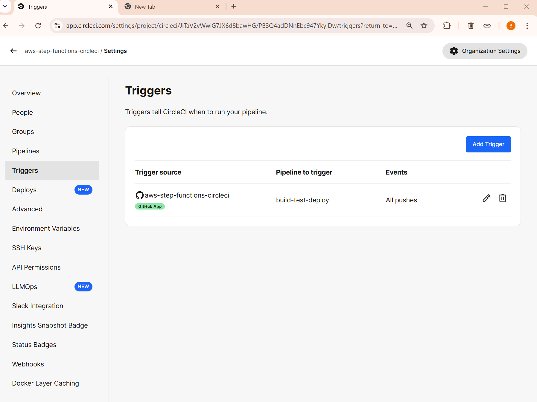 Deployment of AWS Step Functions with Lambda and CircleCI - CircleCI