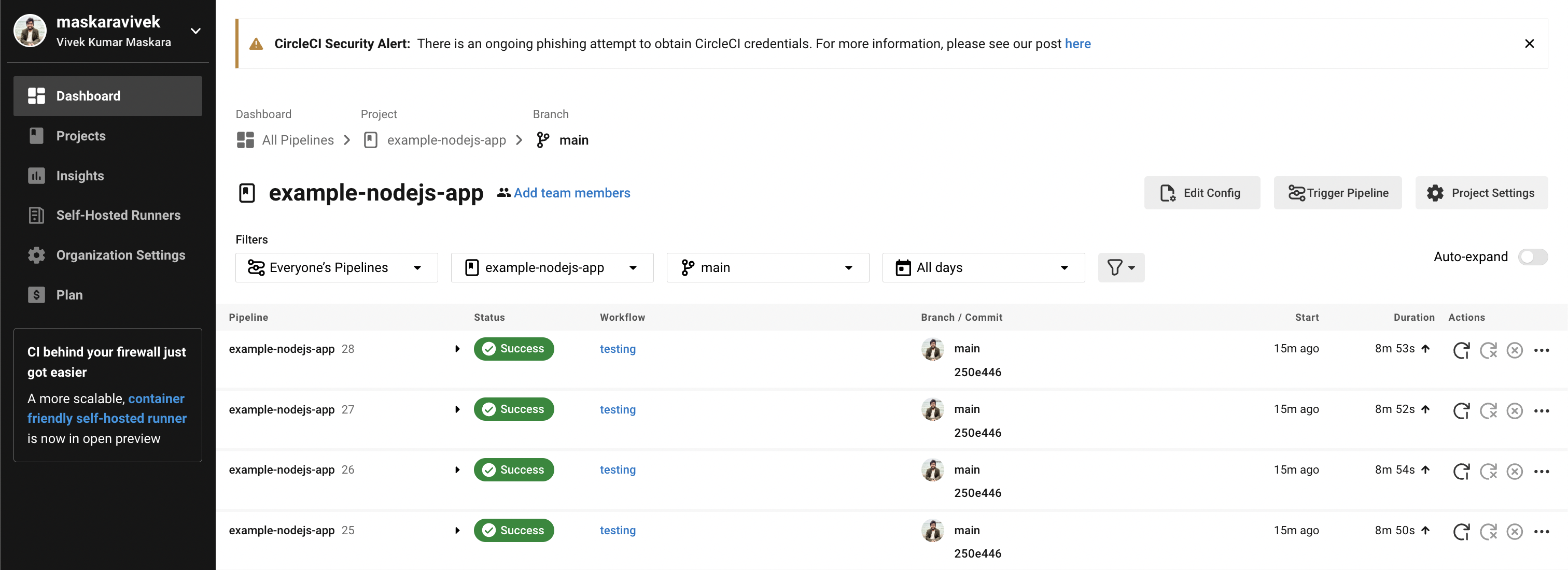 Deploy autoscaling self-hosted runners using AWS CDK | CircleCI