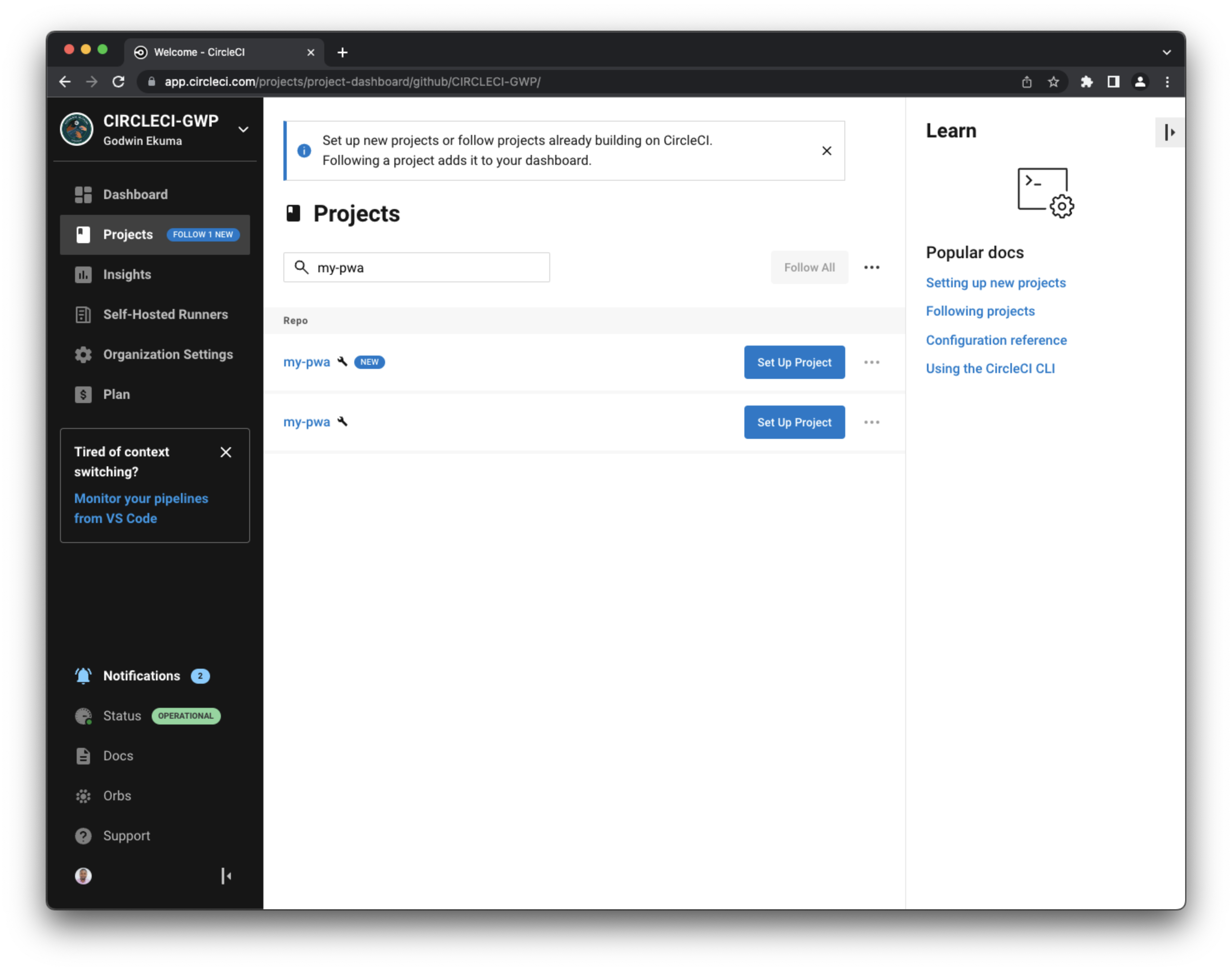 Continuous integration for progressive web apps | CircleCI