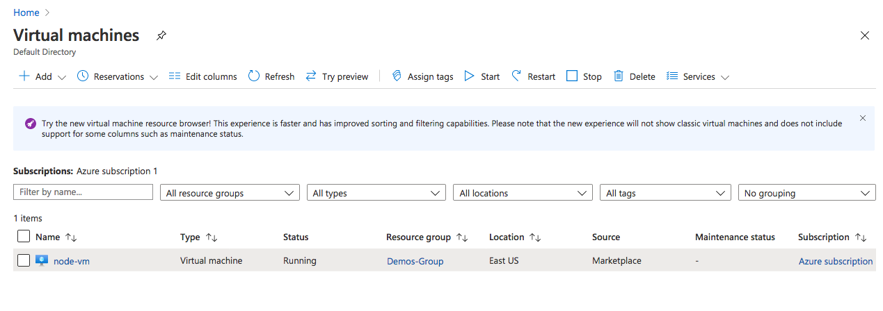 Continuous deployment of Node.js to Azure VM | CircleCI