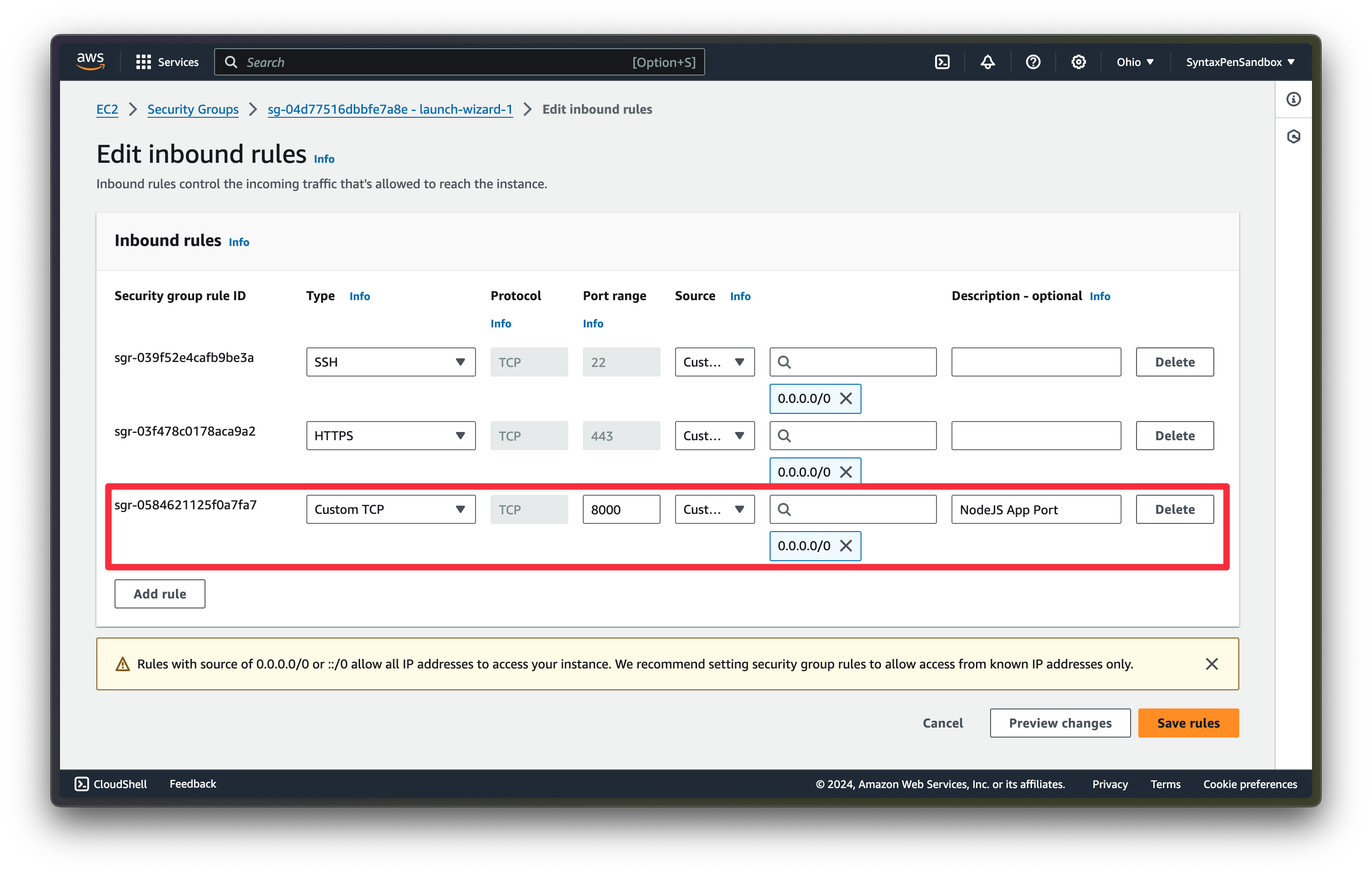 Deploy a Node app on AWS EC2 Linux | CircleCI