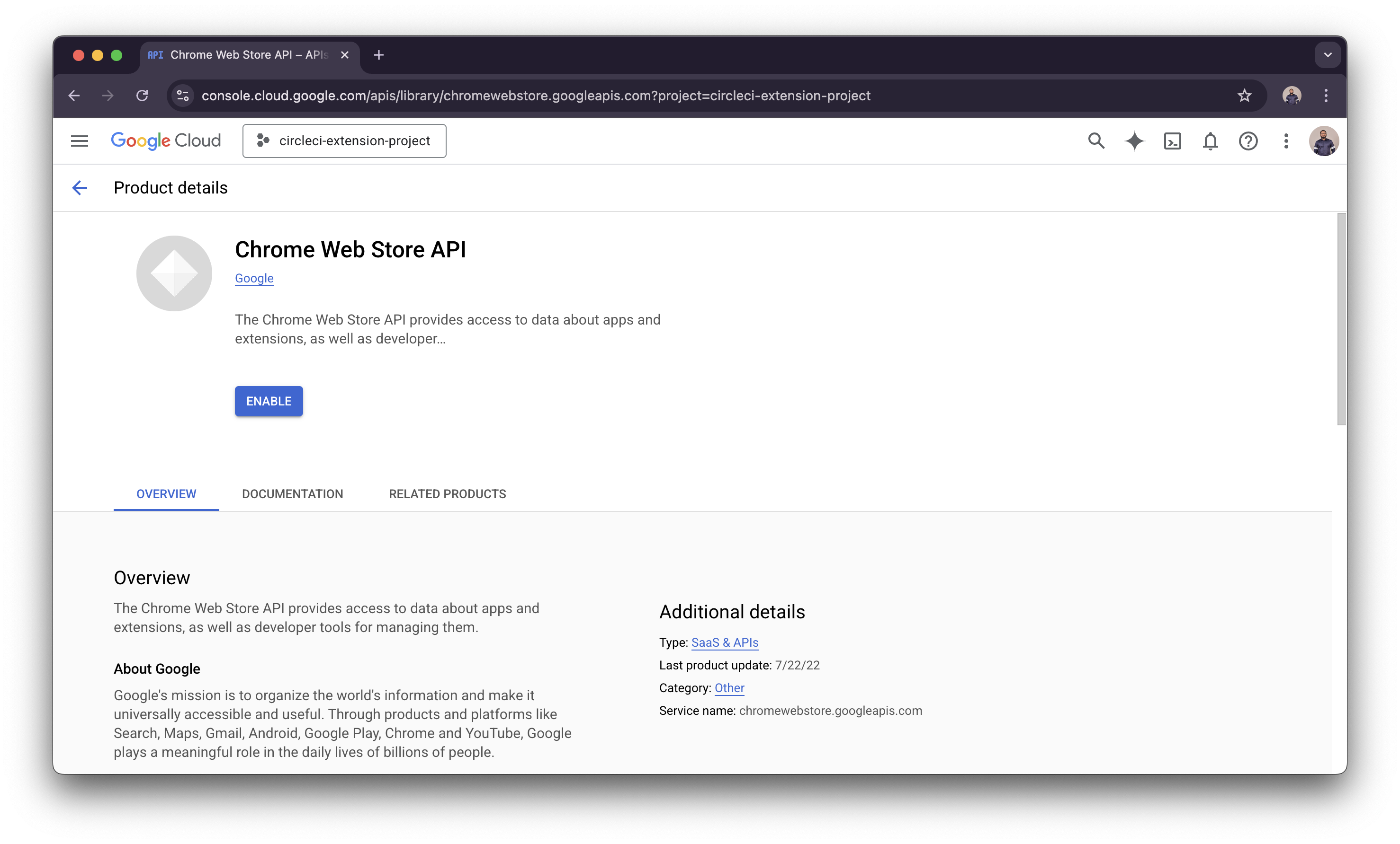How to continuously deploy a Chrome Extension - CircleCI