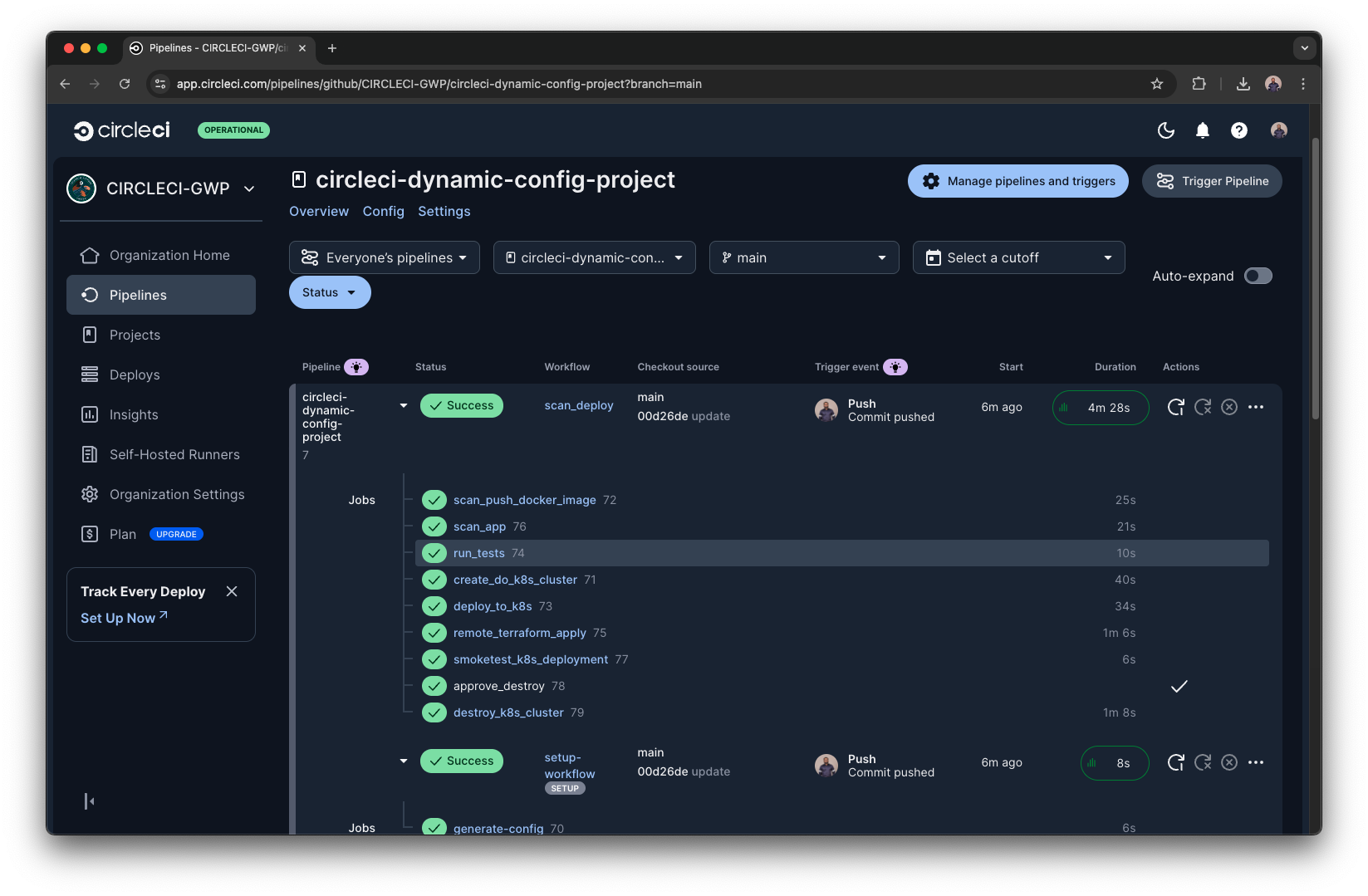 Building CI/CD pipelines using dynamic config - CircleCI