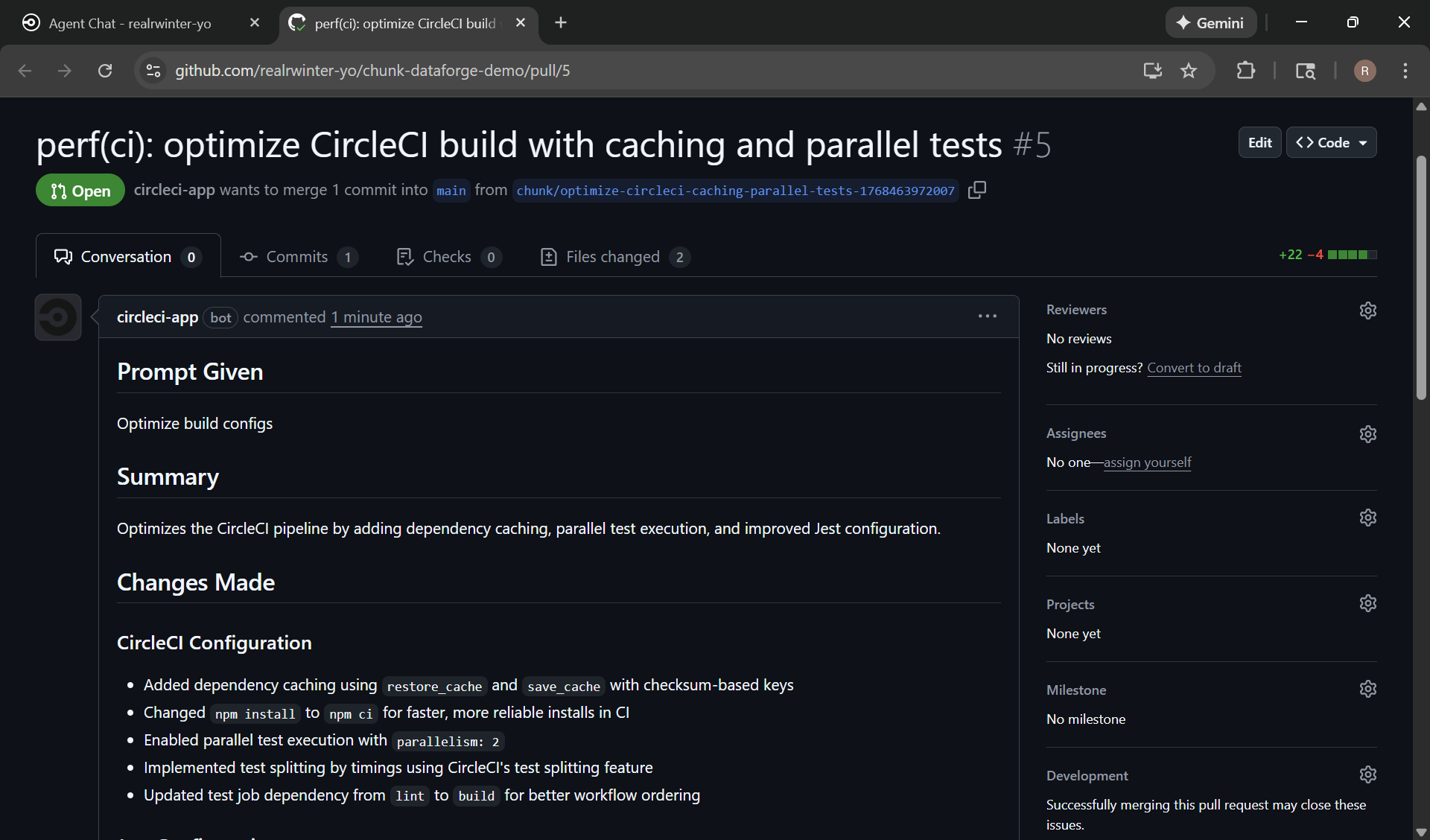 Optimize your CI/CD pipeline with CircleCI’s Chunk AI agent - CircleCI
