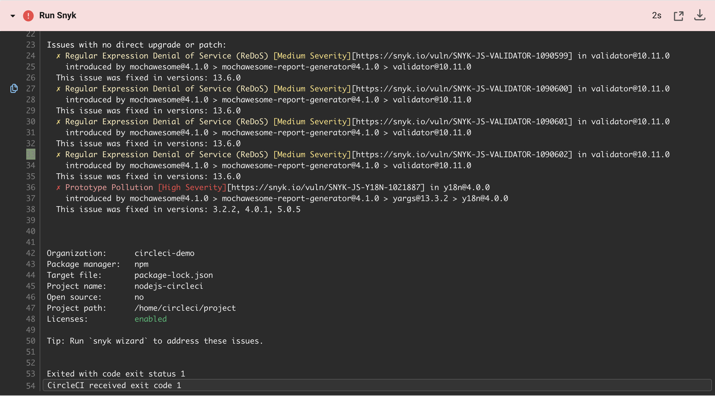 Security Scans With Snyk In A Circleci Workflow Circleci