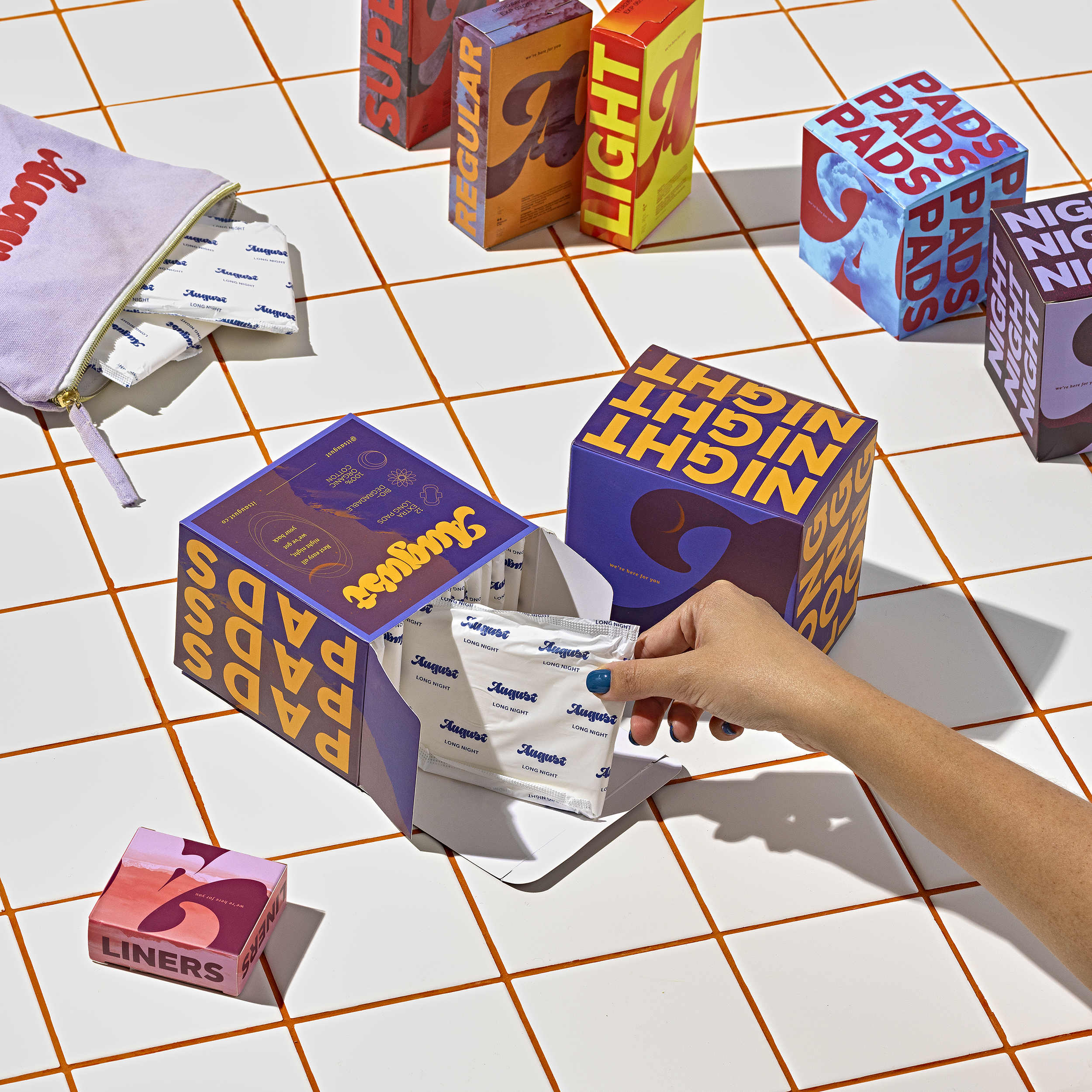 Period Subscription Box: Shop Biodegradable Pads & Tampons | August ...