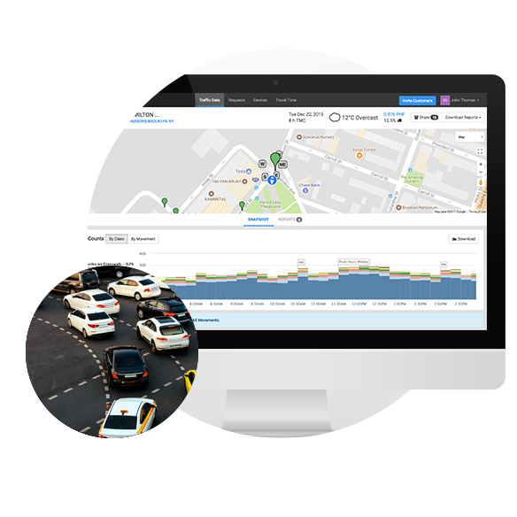 Miovision DataLink portal - end-to-end traffic data platform