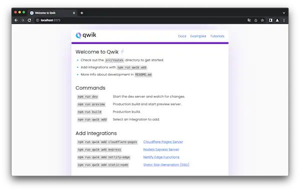 Qwik City でブログアプリを作る