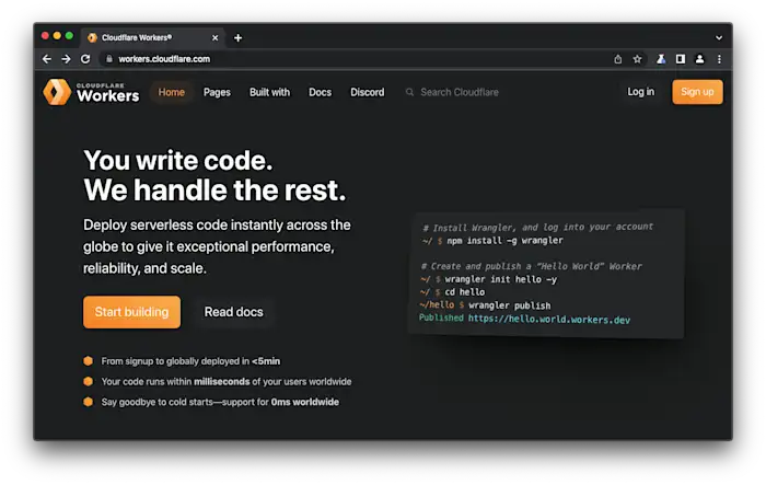 Cloudflare Workers のためのフルスタックツールキット Superflare を試してみた