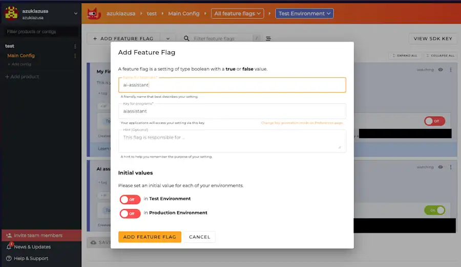 フィーチャーフラグの標準規格 OpenFeature の React SDK を試してみる