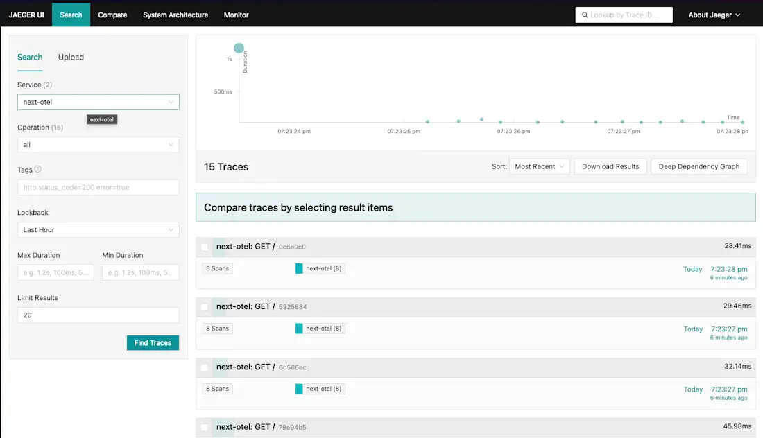 Next.js で OpenTelemetry を使用した計装を行う
