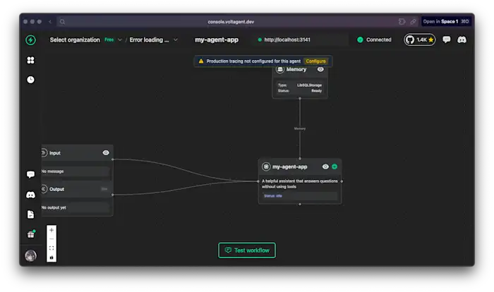TypeScript で AI エージェントを構築する VoltAgent