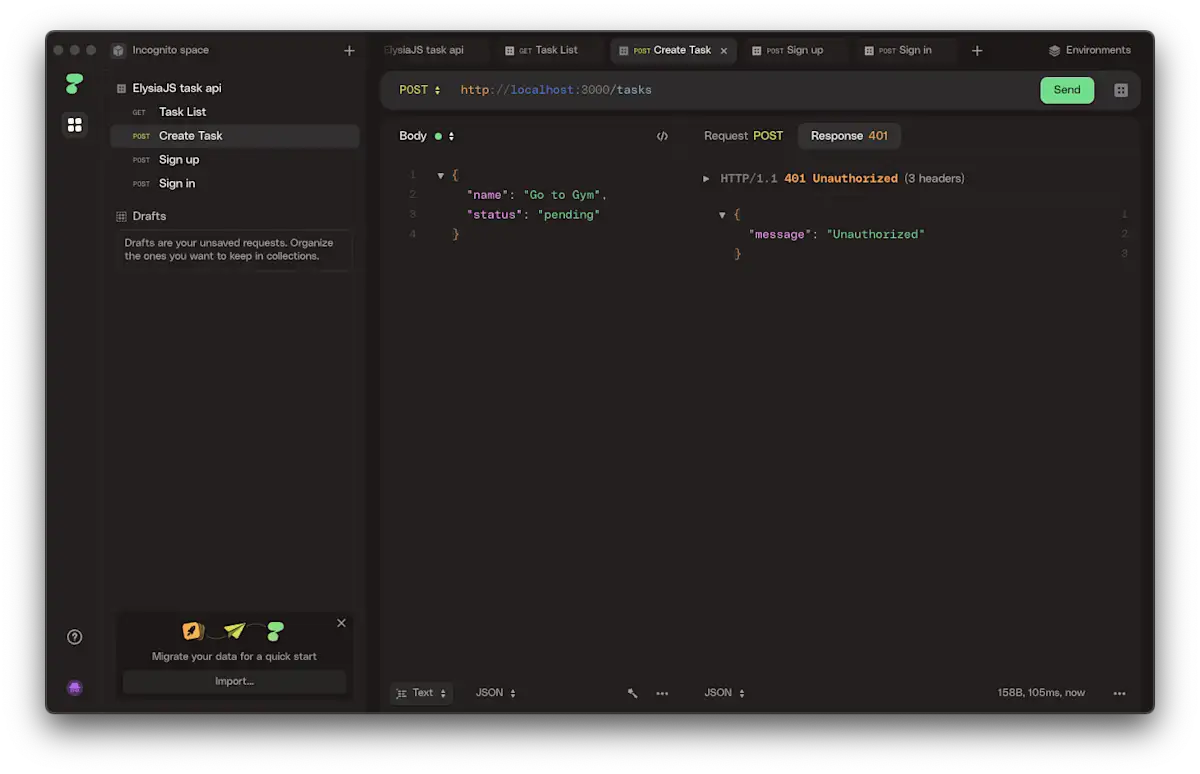 Bun の Web フレームワーク ElysiaJS のチュートリアル