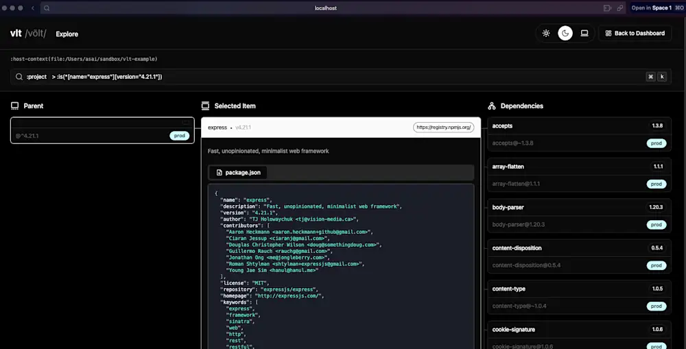 新しいパッケージマネージャーの vlt を使ってみる