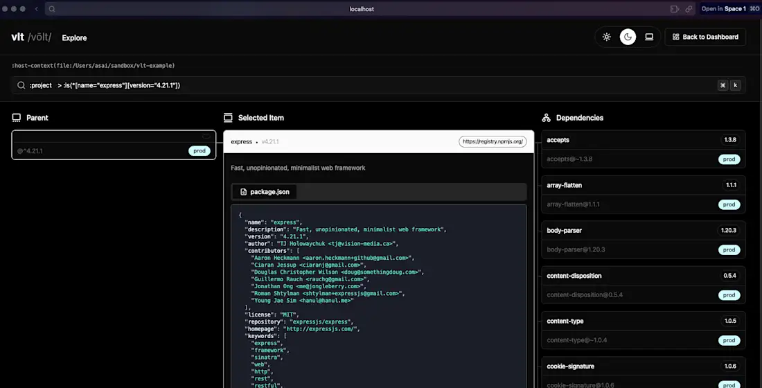 新しいパッケージマネージャーの vlt を使ってみる