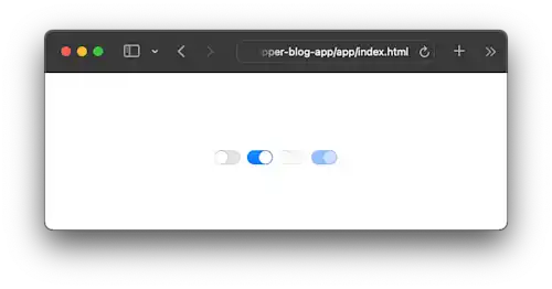 input[type=checkbox] 要素に switch 属性を指定することによる HTML 標準のスイッチ UI の提案