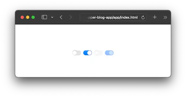 input[type=checkbox] 要素に switch 属性を指定することによる HTML 標準のスイッチ UI の提案