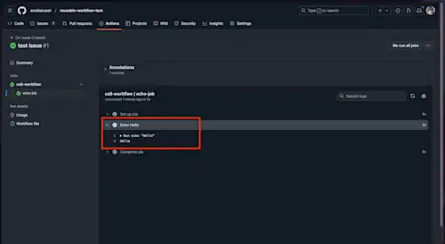 Github Actions で再利用可能なワークフローを作成する