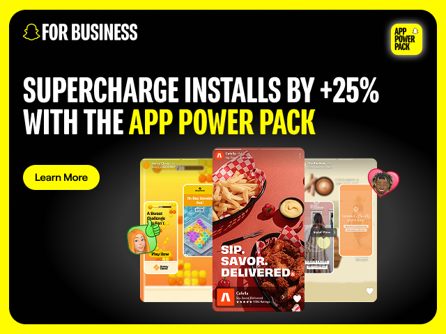 Snapchat App Power Pack | Snapchat for Business